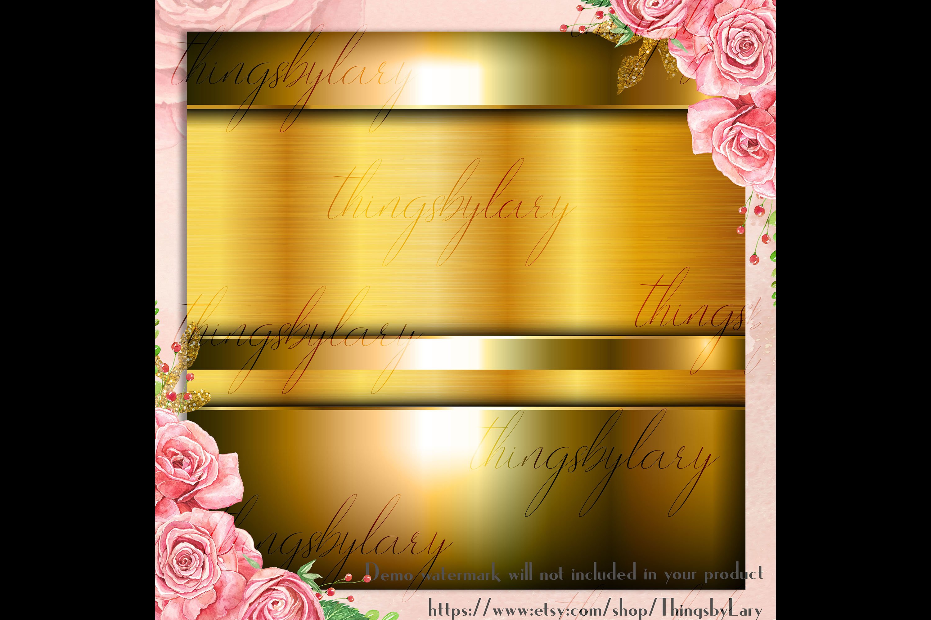 16 Antique Gold and Silver Metallic Texture Digital Papers (132999 ...