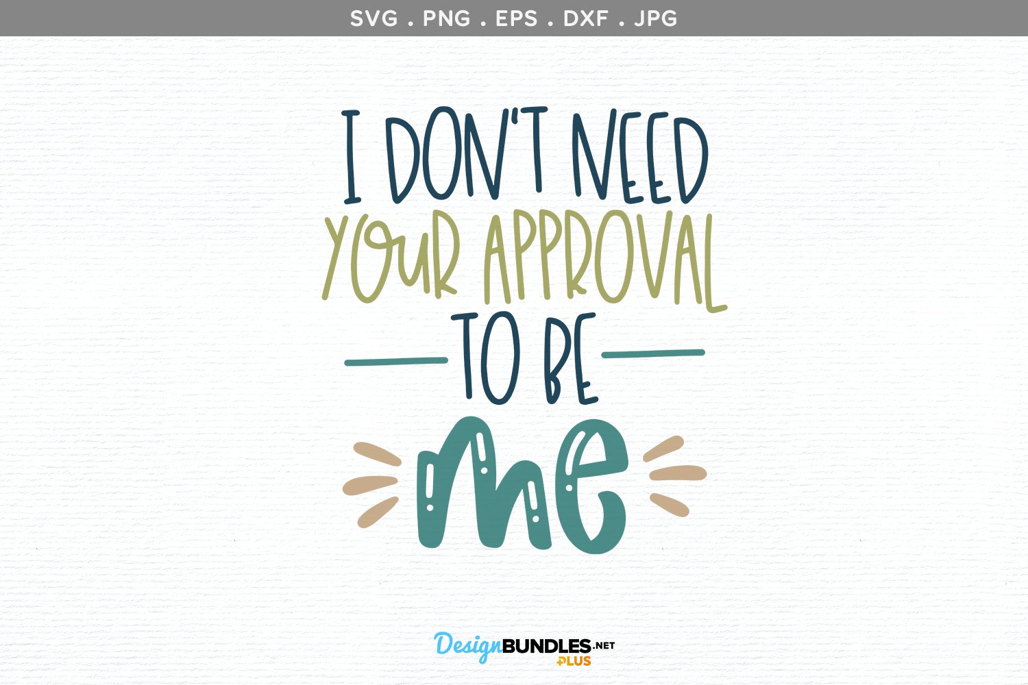 To be Me | svg file, printable