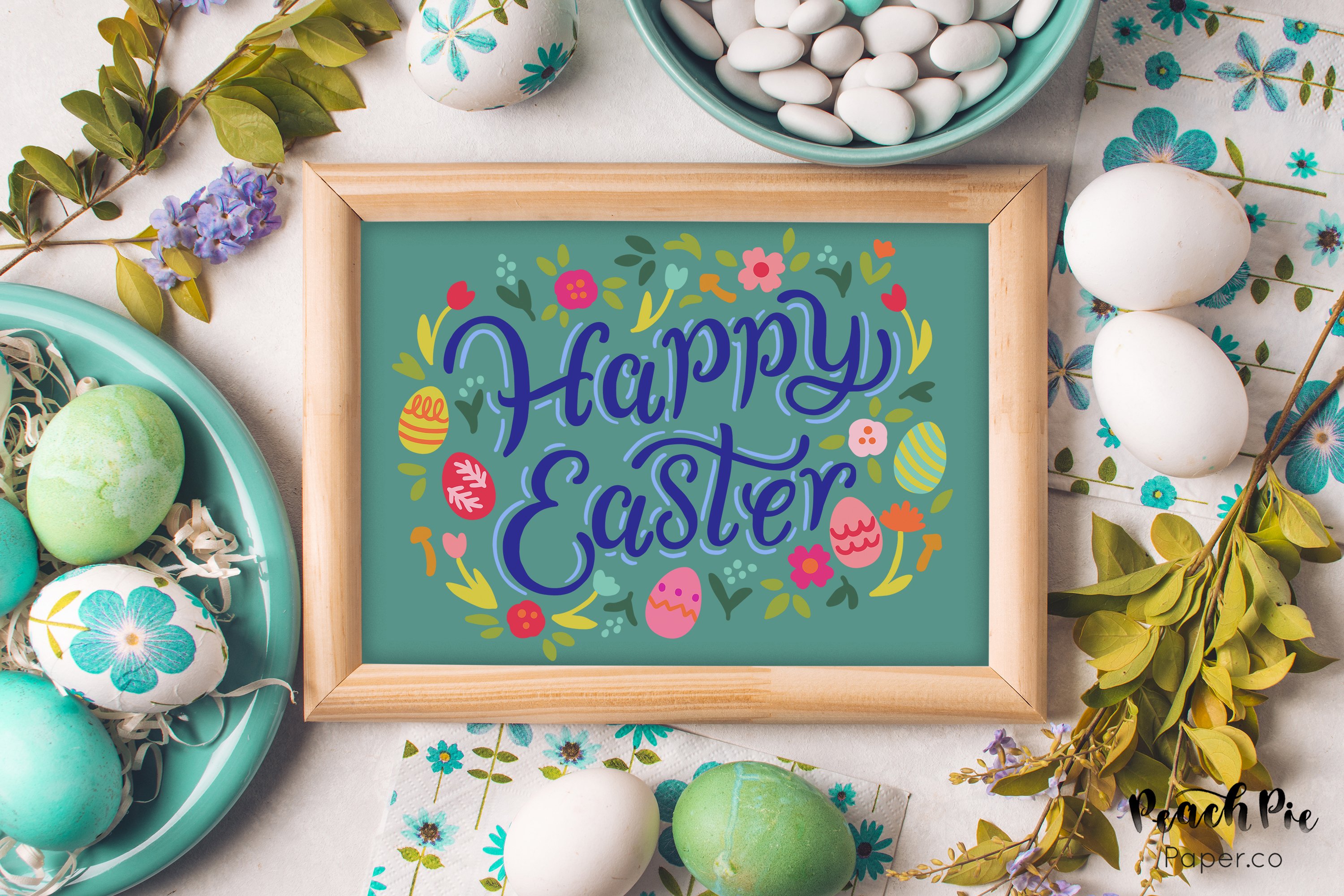 Easter Sign Designs (244860) | Illustrations | Design Bundles