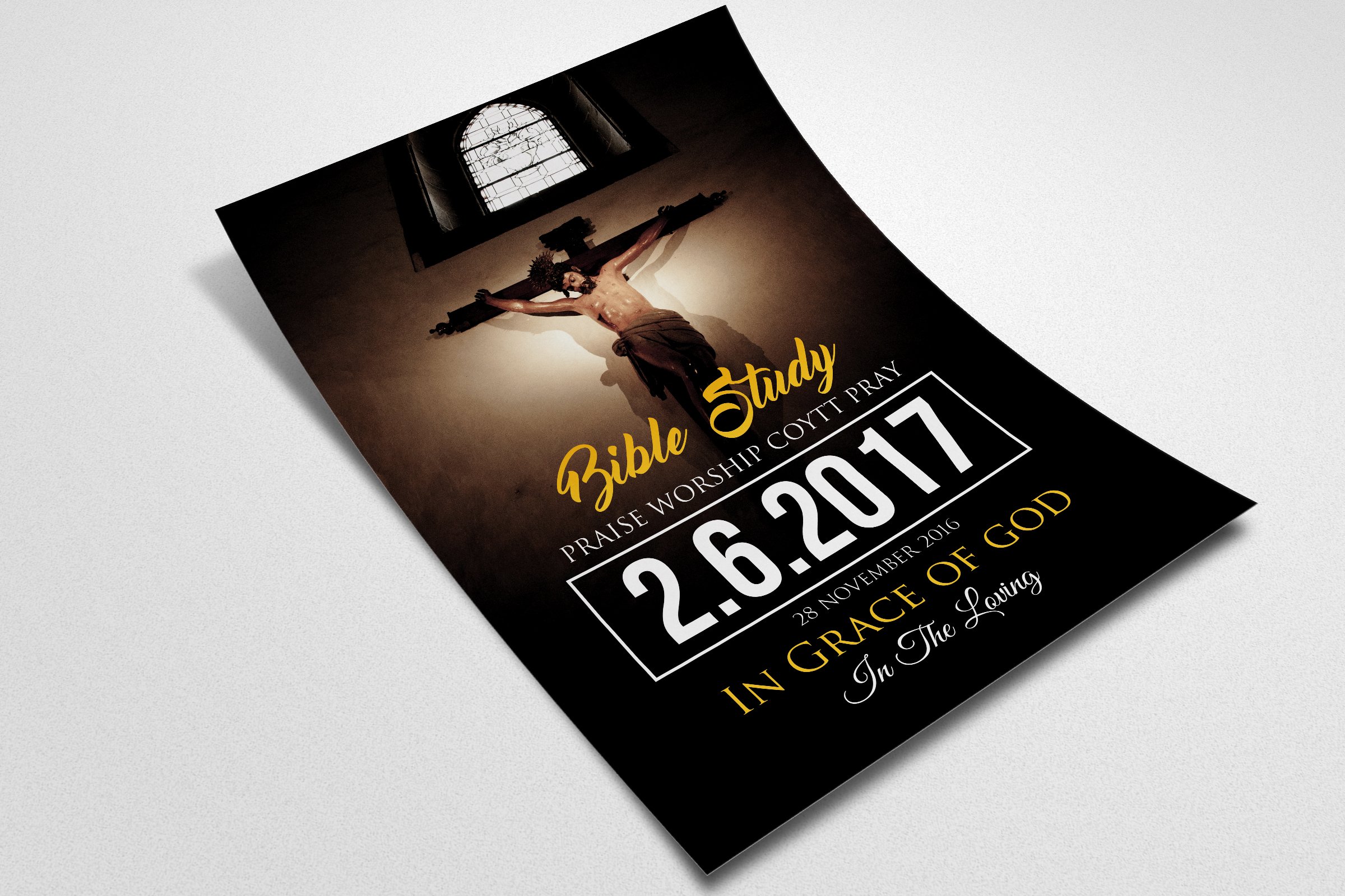 Jesus Church Flyer Templates (60253) | Flyers | Design Bundles