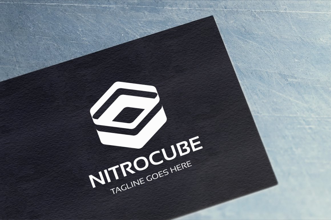 Nitrocube Logo (658242) | Logos | Design Bundles