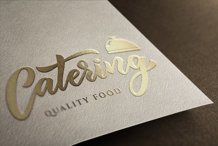 Logo design Catering. Hand lettering. PNG, EPS, SVG (906403) | Logos ...