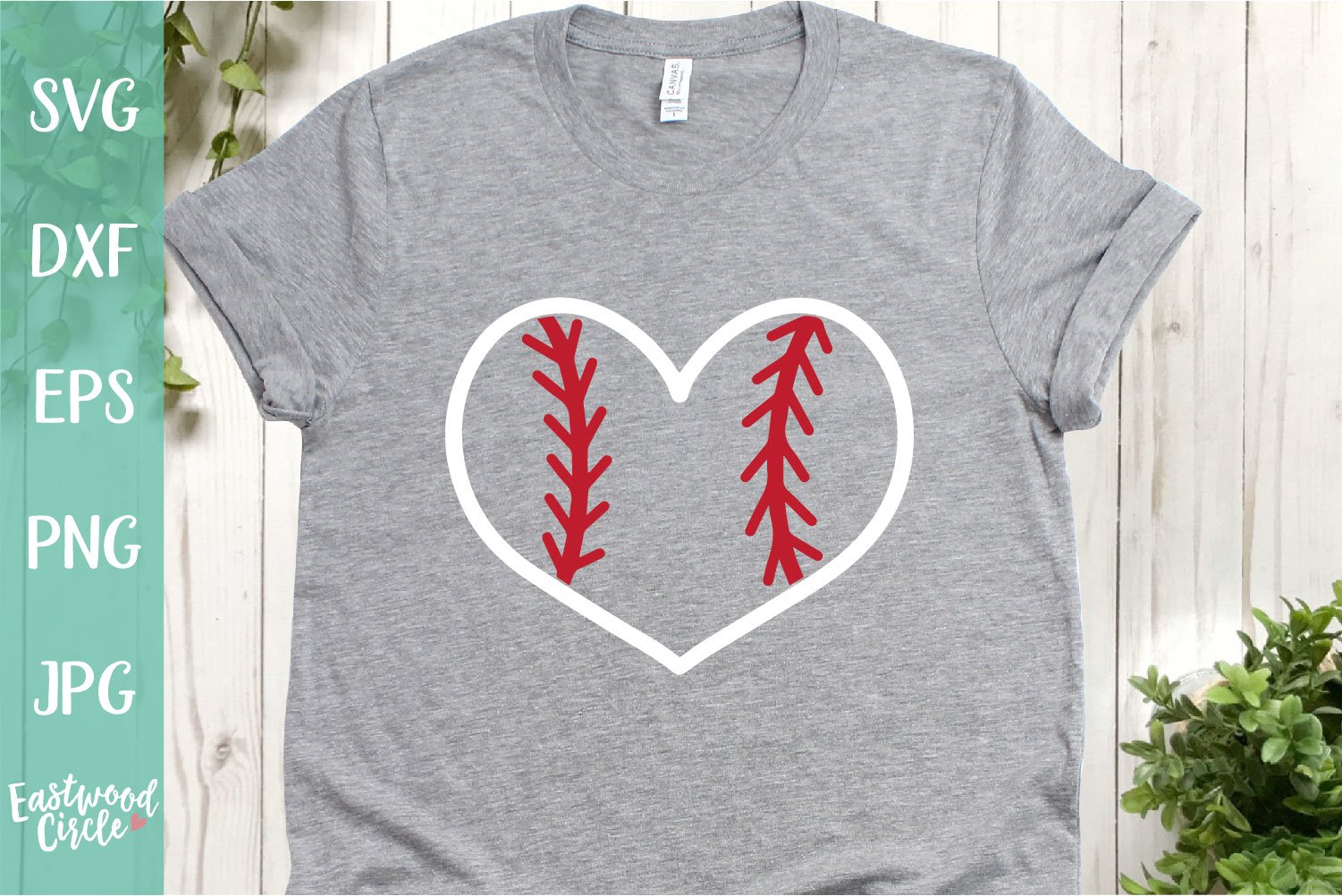 Baseball Heart - A Baseball SVG Cut File for Crafters (220138) | SVGs ...