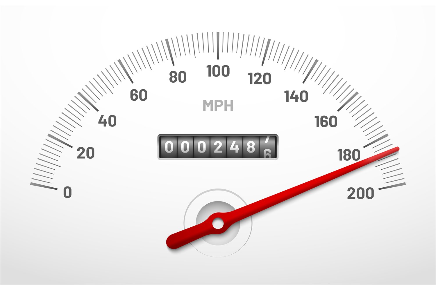 Car Speedometer Clipart