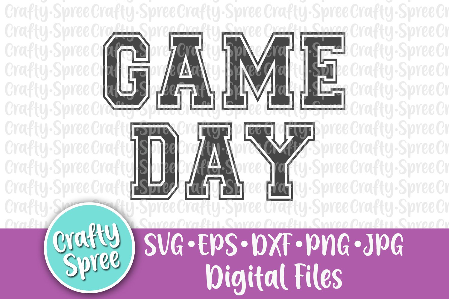 Game Day SVG PNG DXF Cut File (214752) | SVGs | Design Bundles