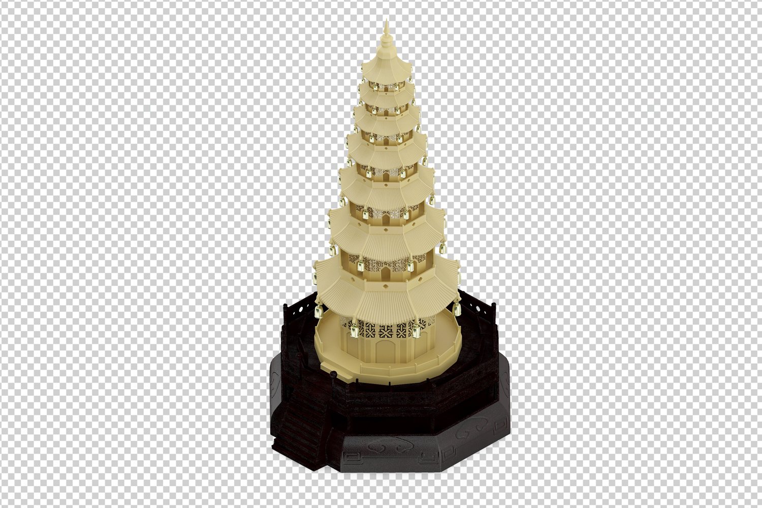 Isometric Decoration 3D isolated render (285558) | Elements | Design ...