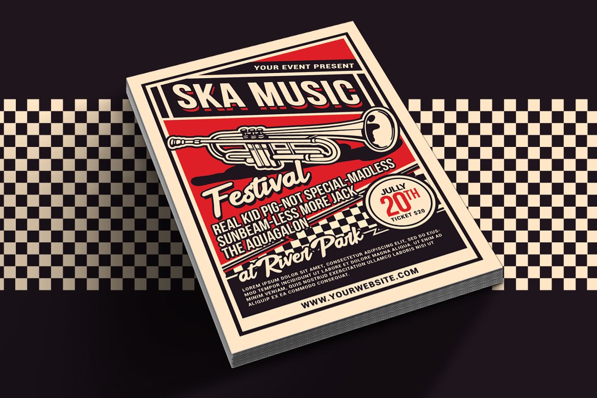 Ska Music Festival (292607) | Flyers | Design Bundles
