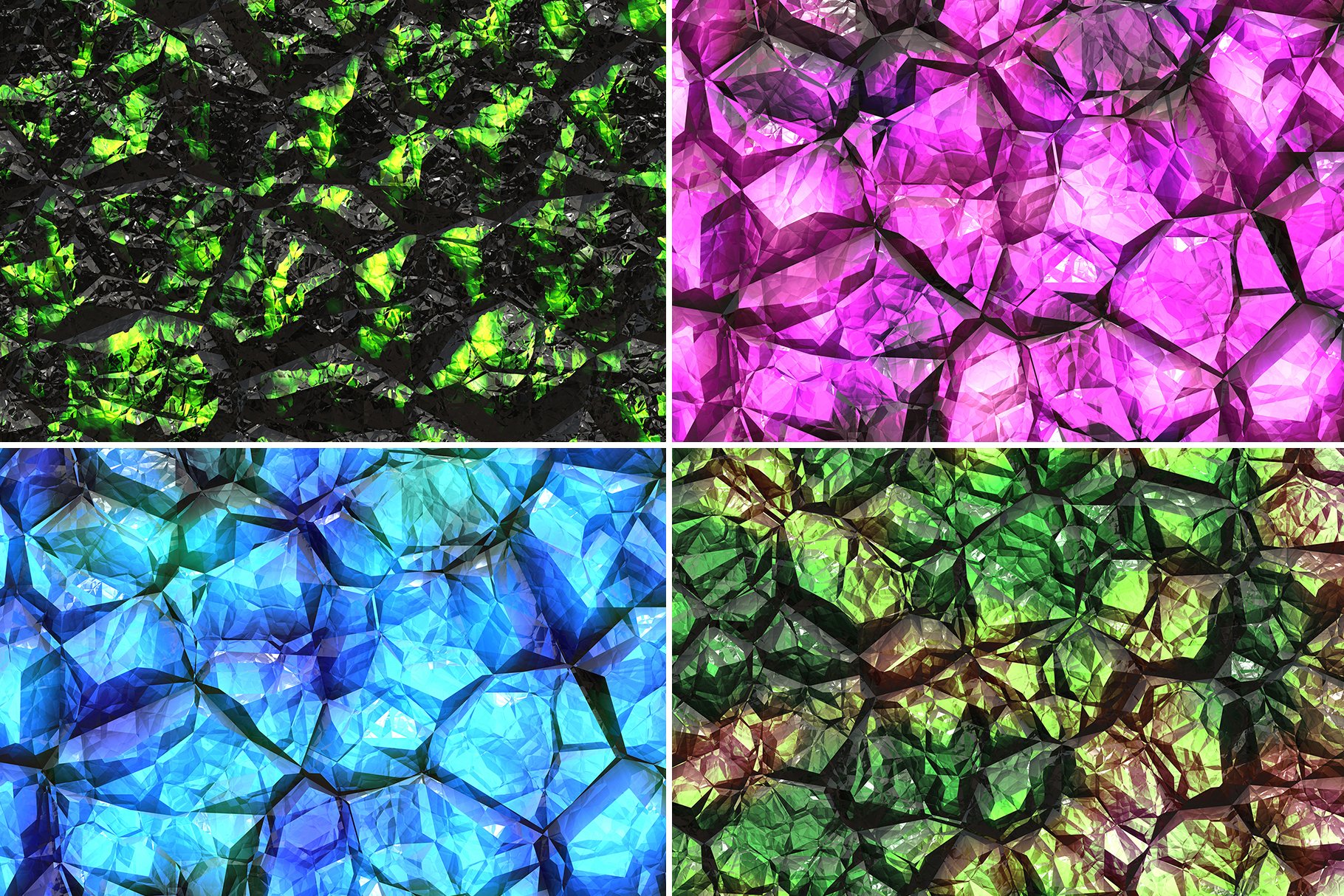 20 Crystal Gem Wall Backgrounds (306289) | Textures | Design Bundles