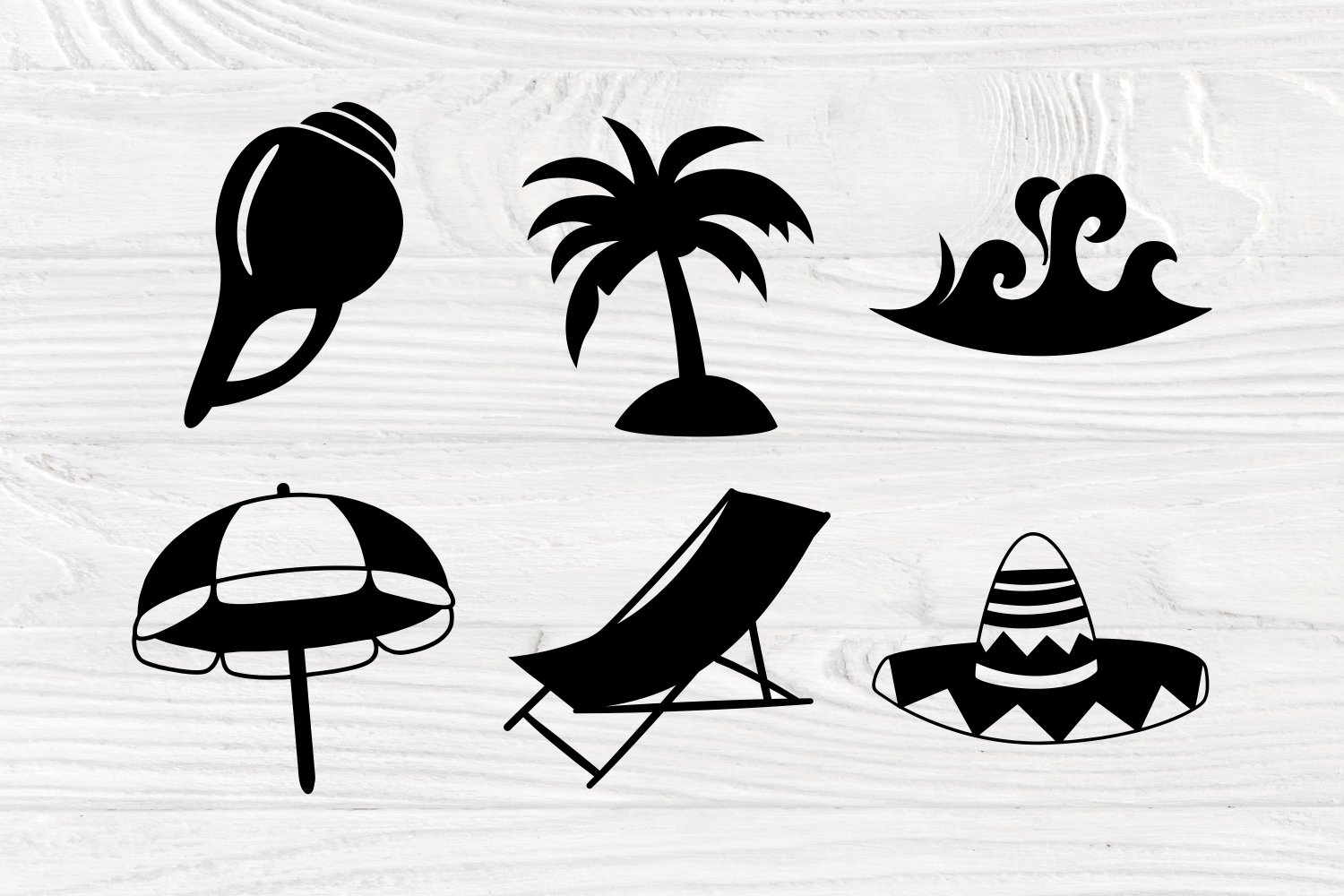 Summer Clipart, Beach Svg, Sunglasses Svg, Palm Tree Svg, (741671 ...