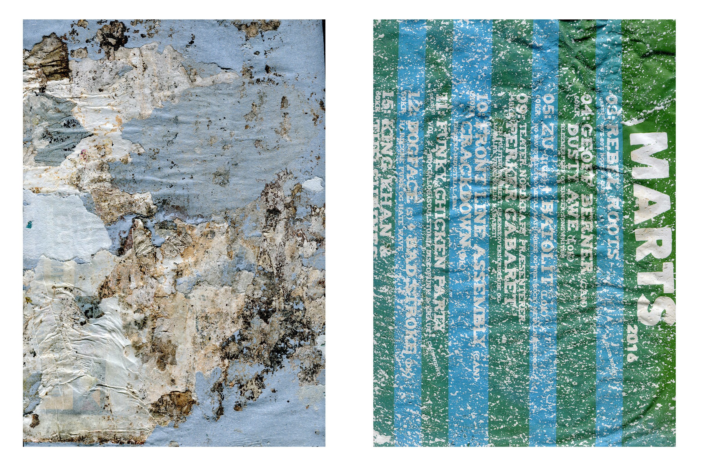 Damaged Poster Texture Vol. 1 (115553) | Textures | Design Bundles