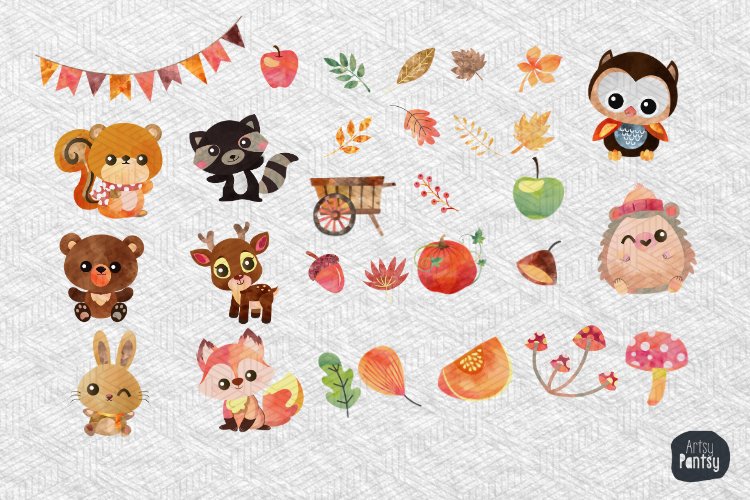 Autumn Clipart, Autumn clipart, pumpkin clipart (1003280 ...