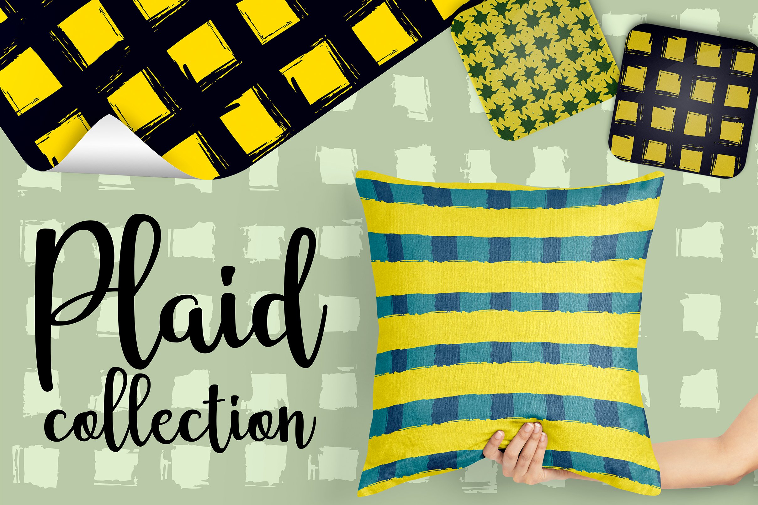 Plaid collection (807753) | Patterns | Design Bundles