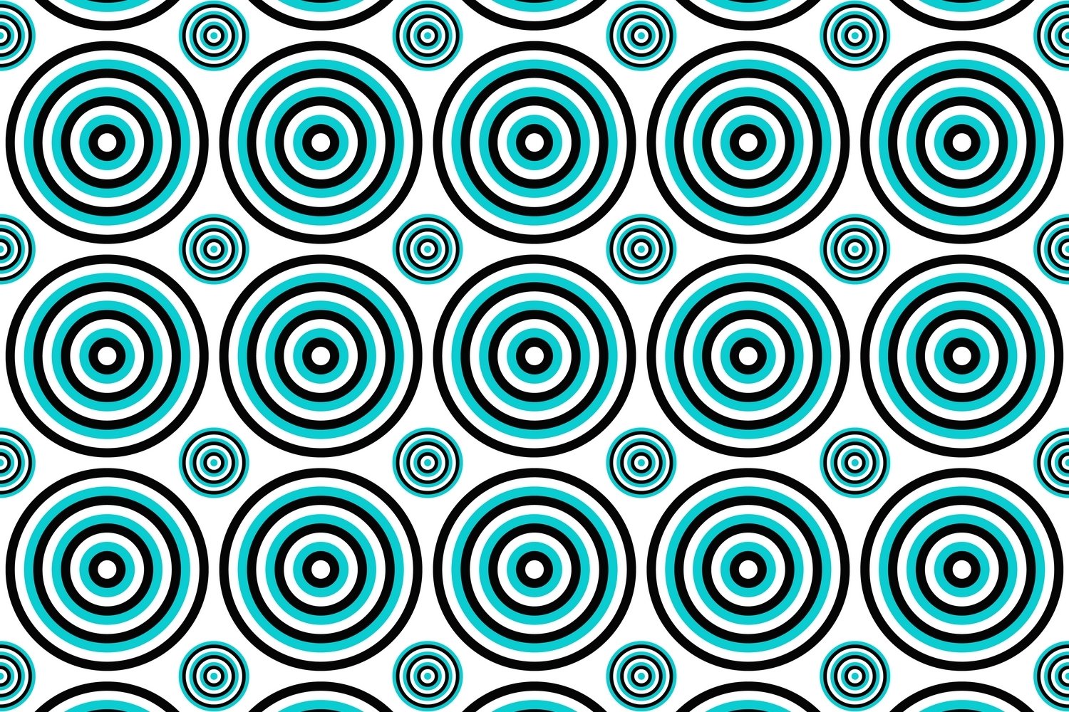 16 Seamless ThreeTone Circle Patterns (325912) | Patterns | Design Bundles
