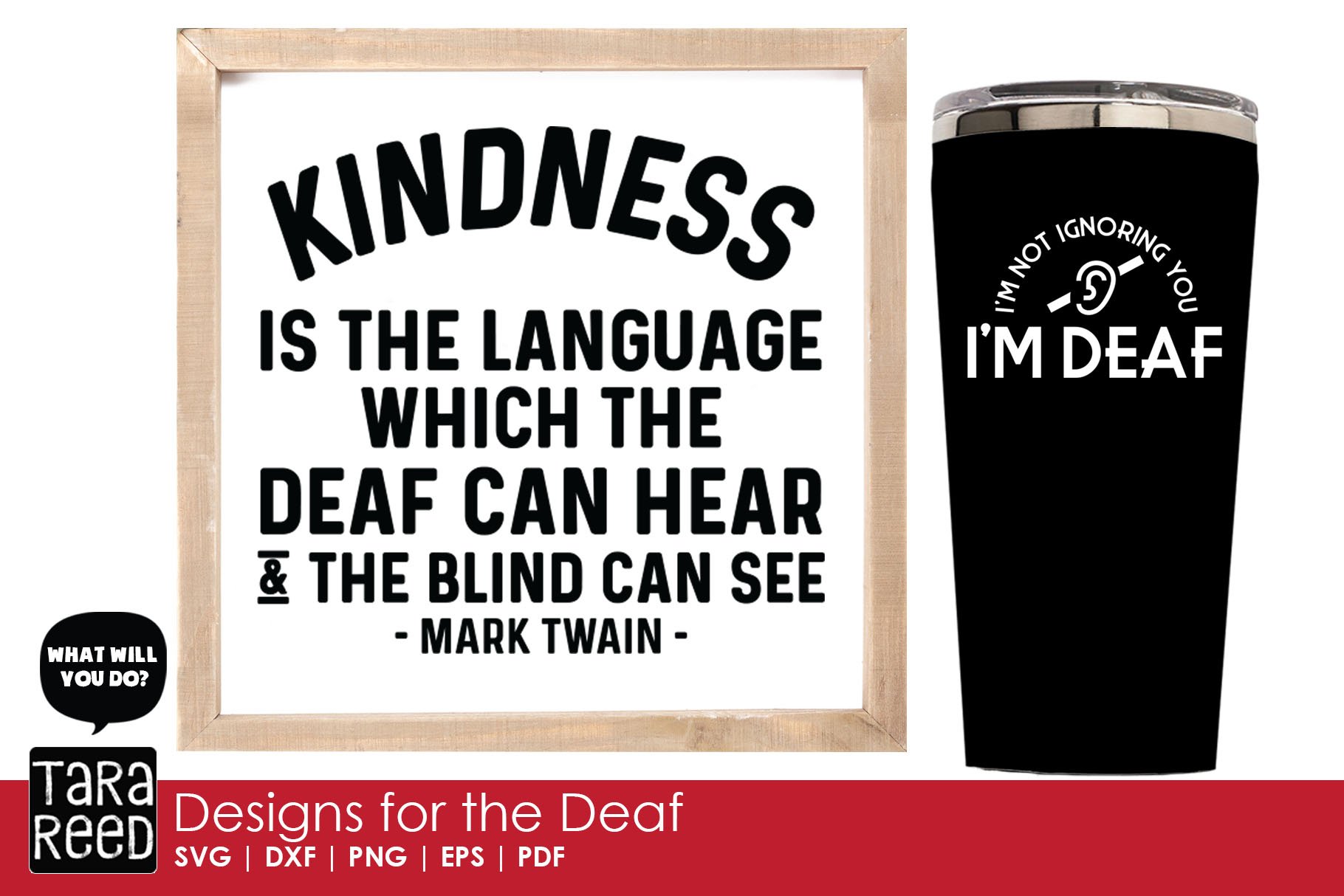 Designs for the Deaf - SVG and Cut Files for Crafting (1175709) | Cut ...