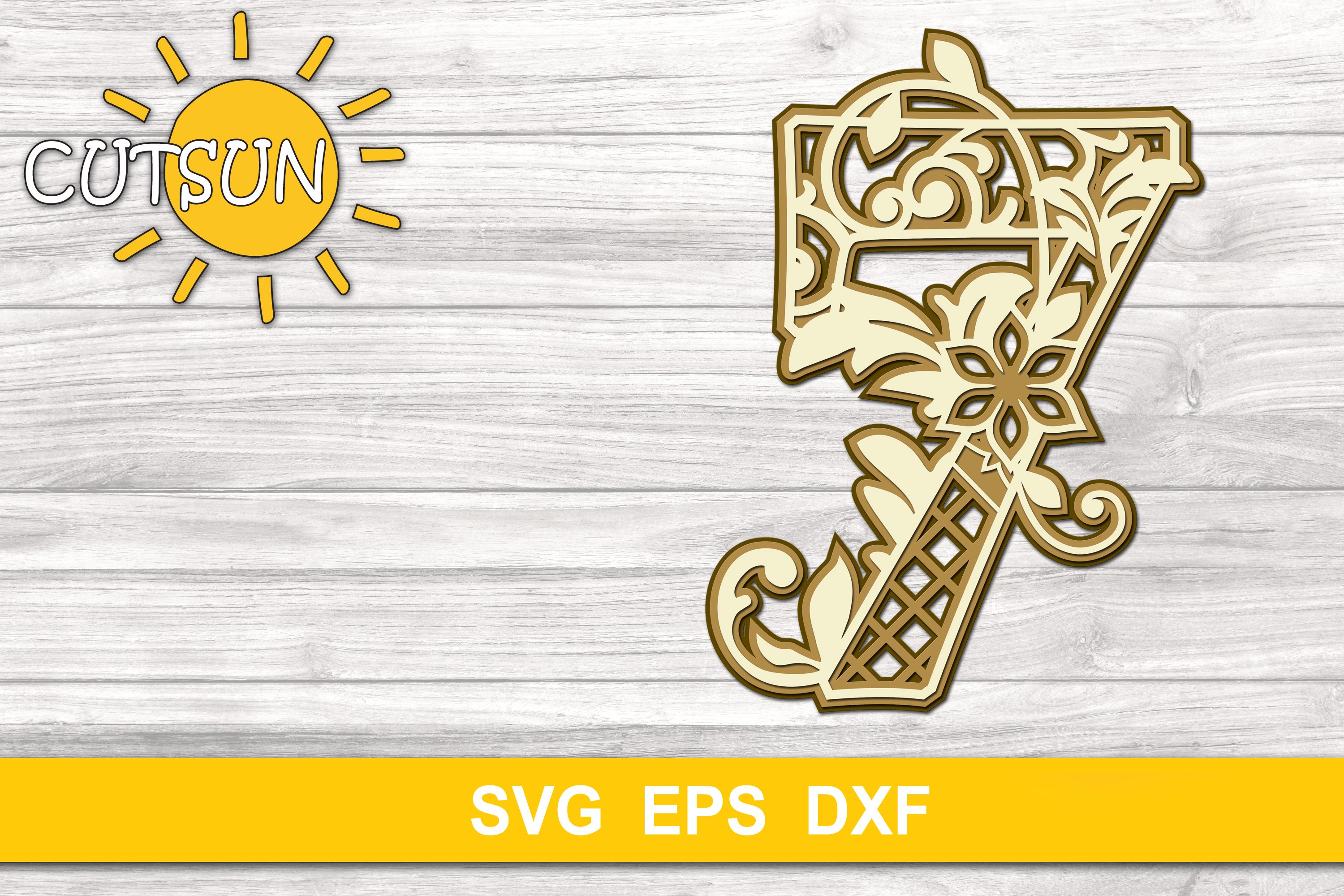 3D Numbers Layered Mandala SVG Bundle 0-9 (557278) | Cut Files | Design ...