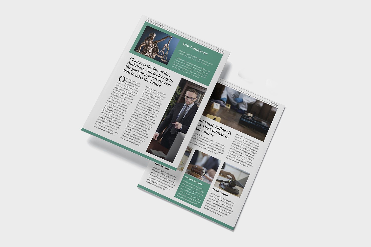 The Law Newsletter Template