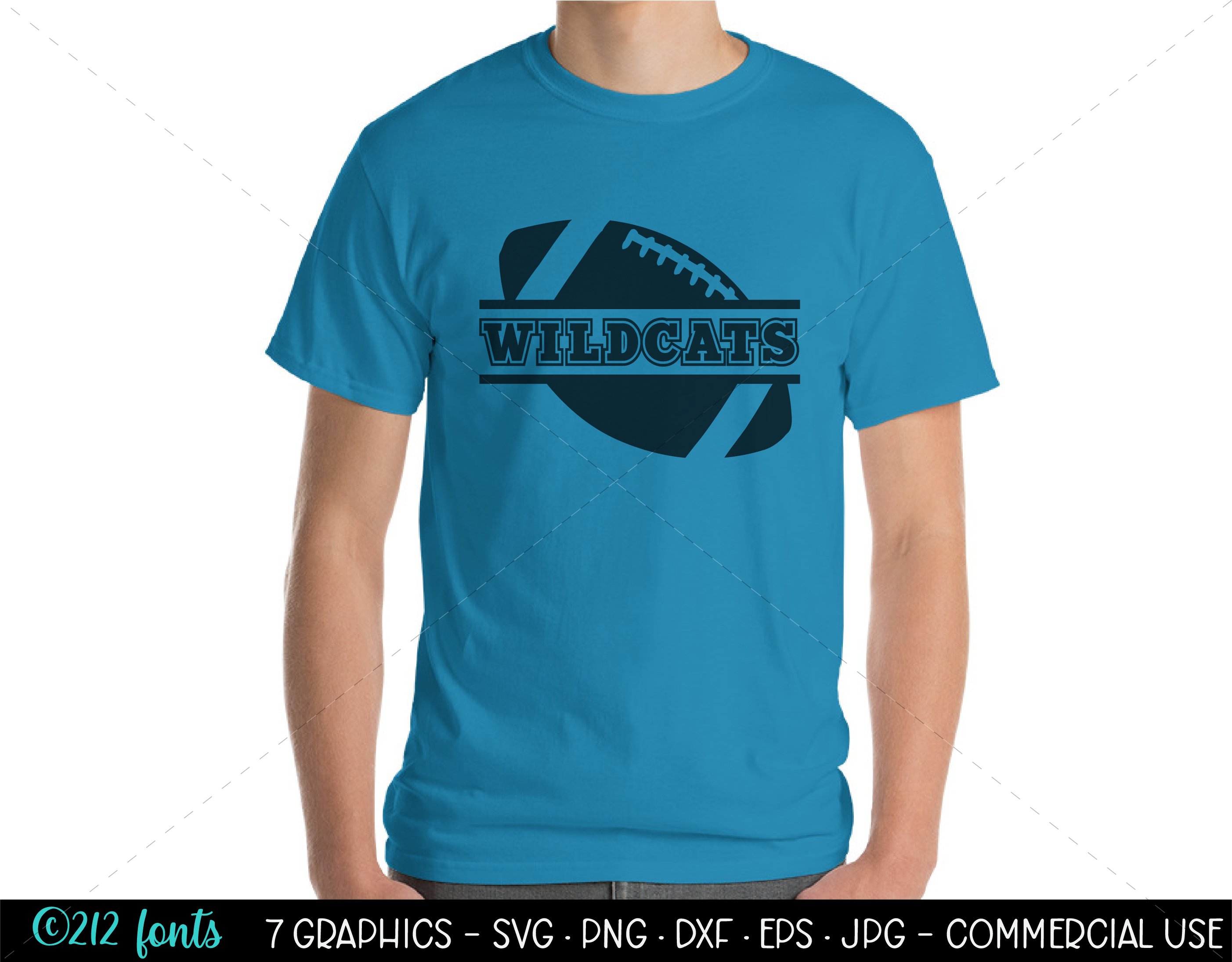 Football Graphic Silhouette Clip Art Cut Files DXF PNG SVG (786253 ...