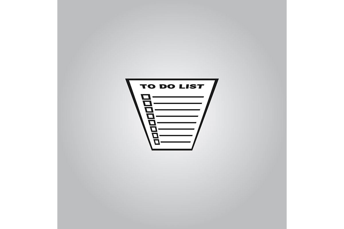 to do list template icon. logo vector illustration (727010) | Logos ...