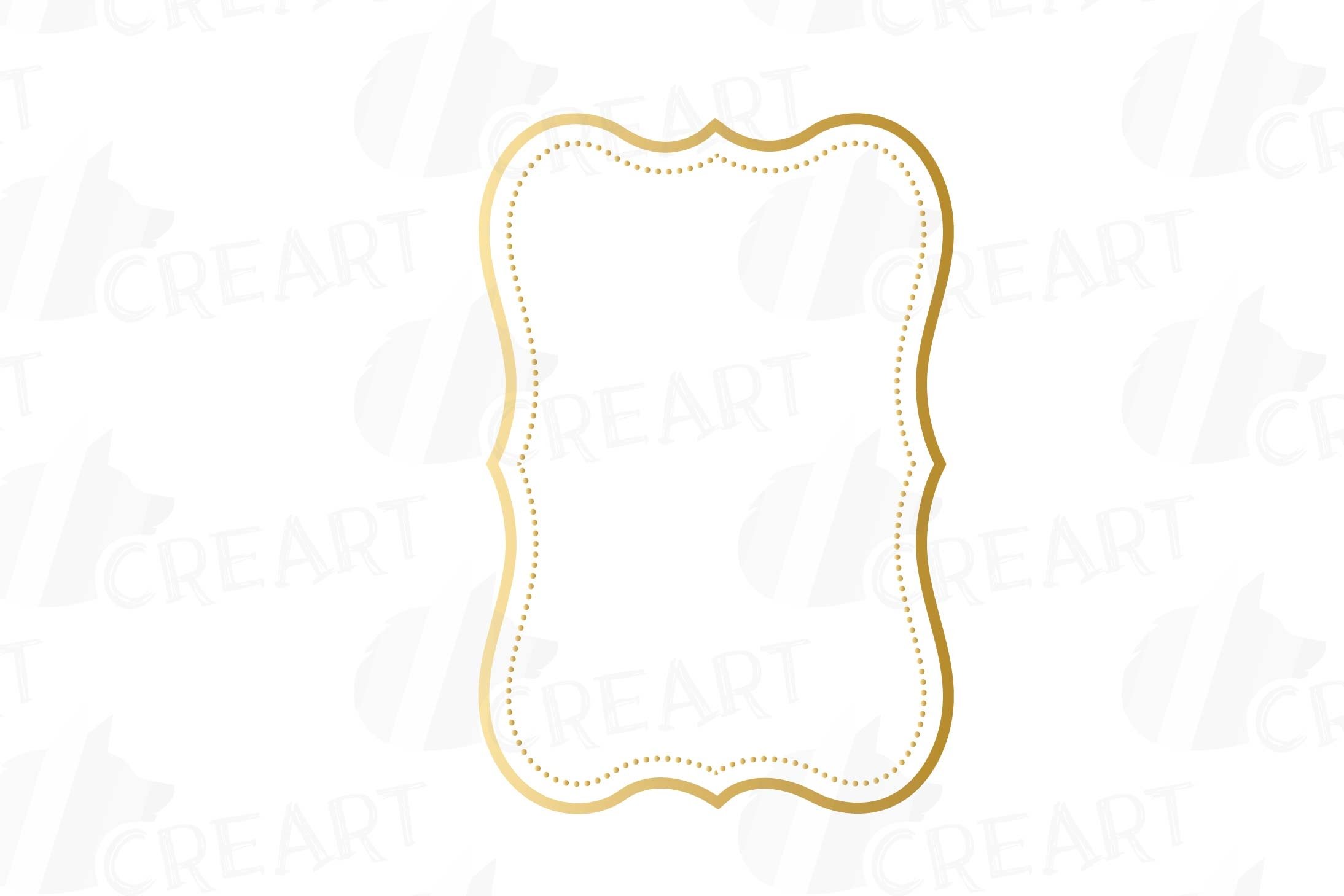 Digital classic golden frames, printable borders, labels (157631 ...