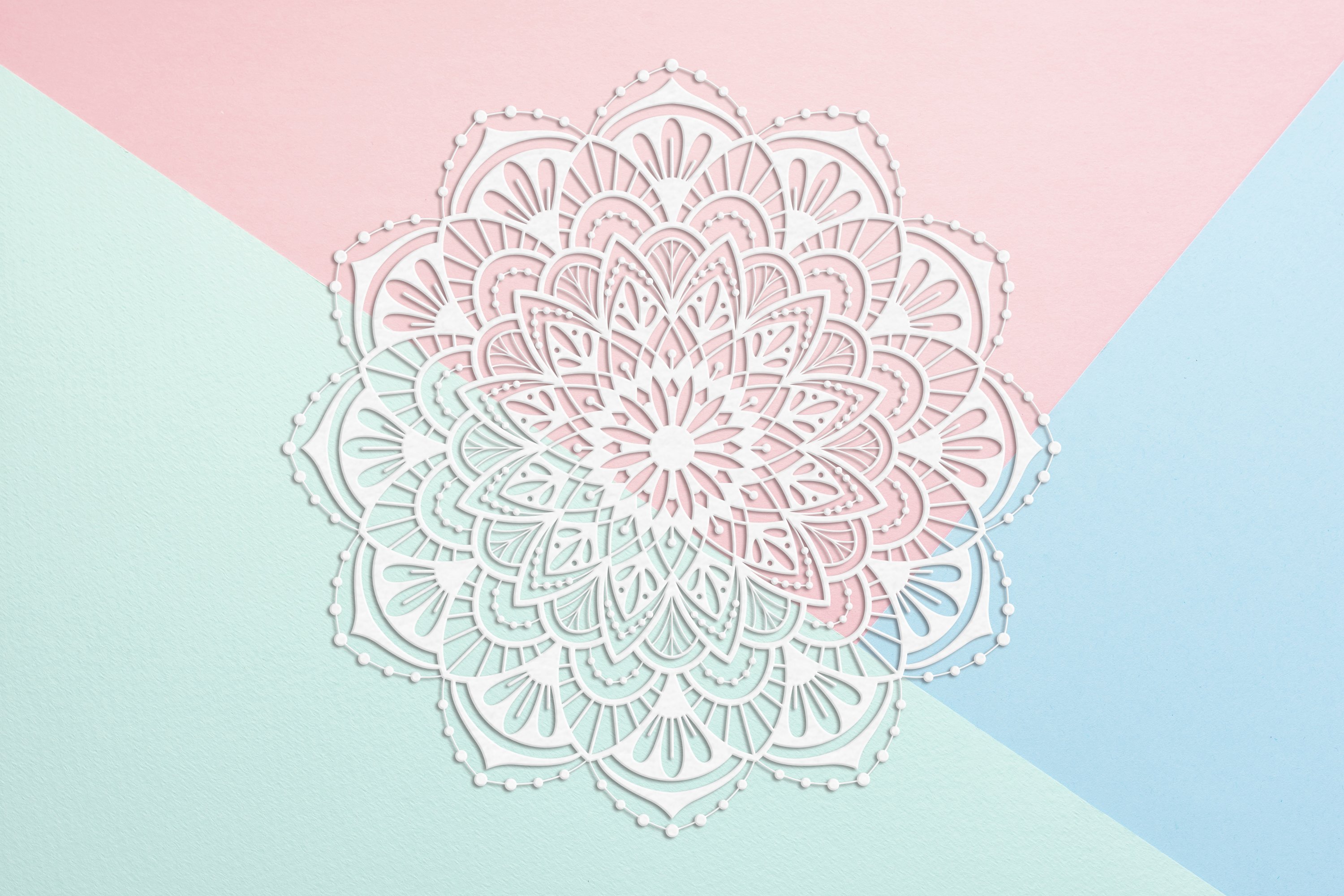 SVG Set of 5 mandalas cut files for laser cutting. (735395) | Cut Files ...