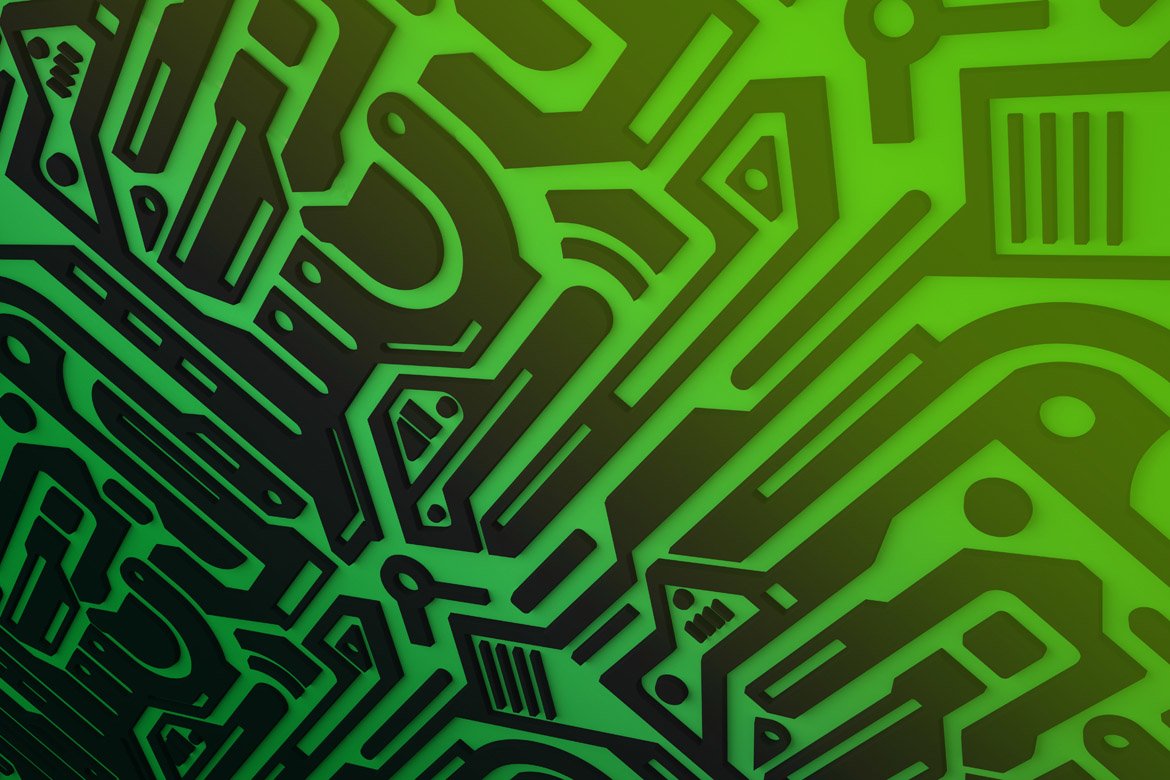 Alien Technology Backgrounds (557476) | Backgrounds | Design Bundles