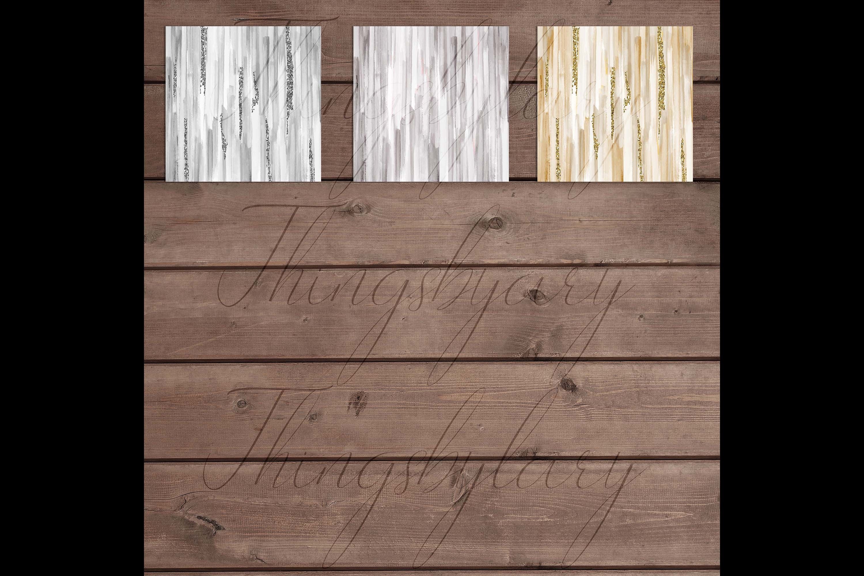 30 Watercolor Artistic Colorful Brush Stroke Digital Papers (242511 ...