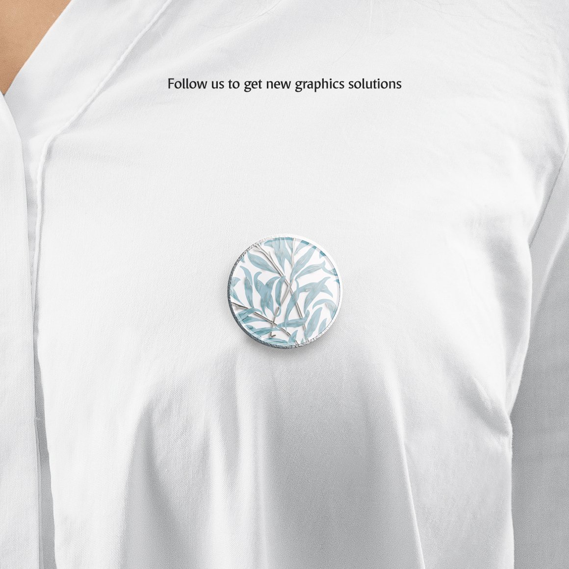 Round Enamel Pin Mockups Set (205089) | Branding | Design Bundles