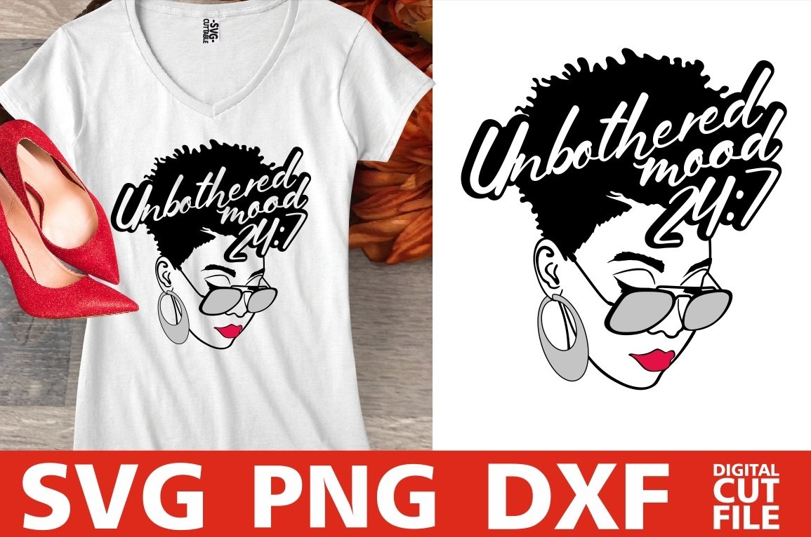 Craft Supplies & Tools eps instant download Unbothered svg cut file for ...