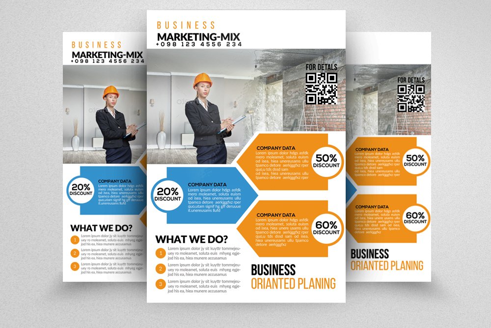 Civil engineer and construction compnay Flyer (137201) | Flyers ...