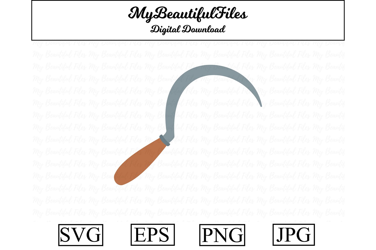 sickle SVG - Cute craft SVG, EPS, PNG and JPG (804775) | Illustrations ...