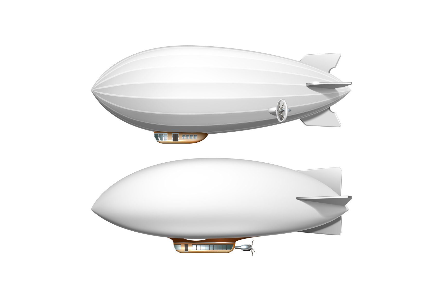 White Blimp