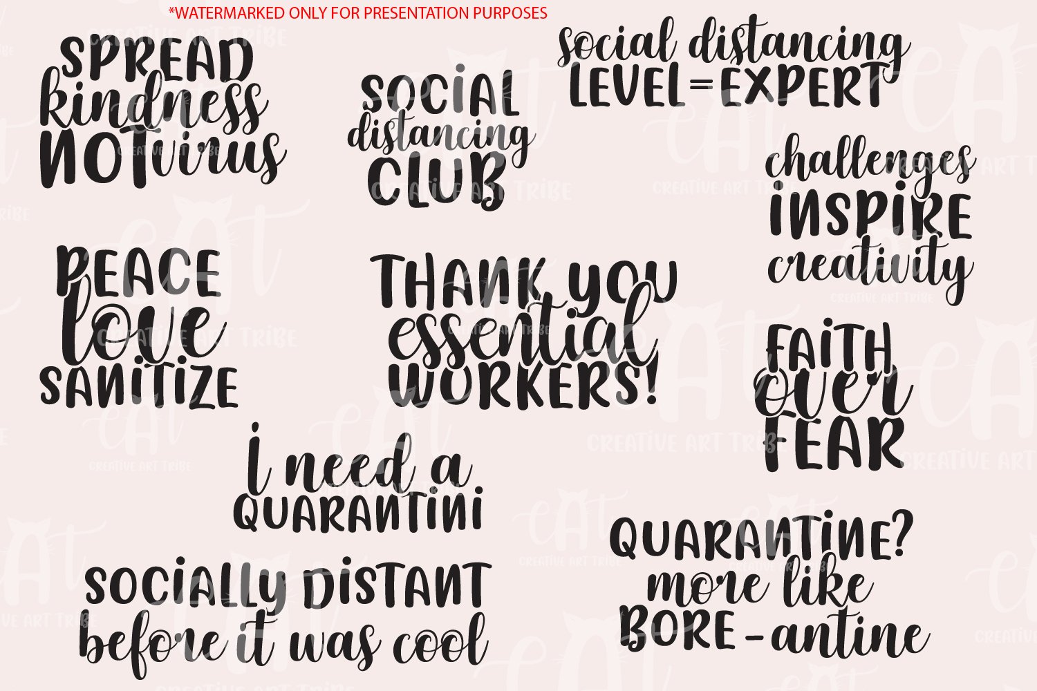Quarantine Sayings SVG, Quarantine Quotes SVG cut files, PNG (656532 ...