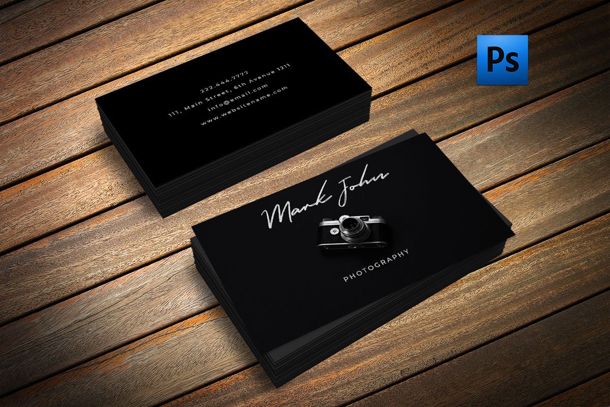 Beautiful Photography Business Card 52822 Business Cards Design 