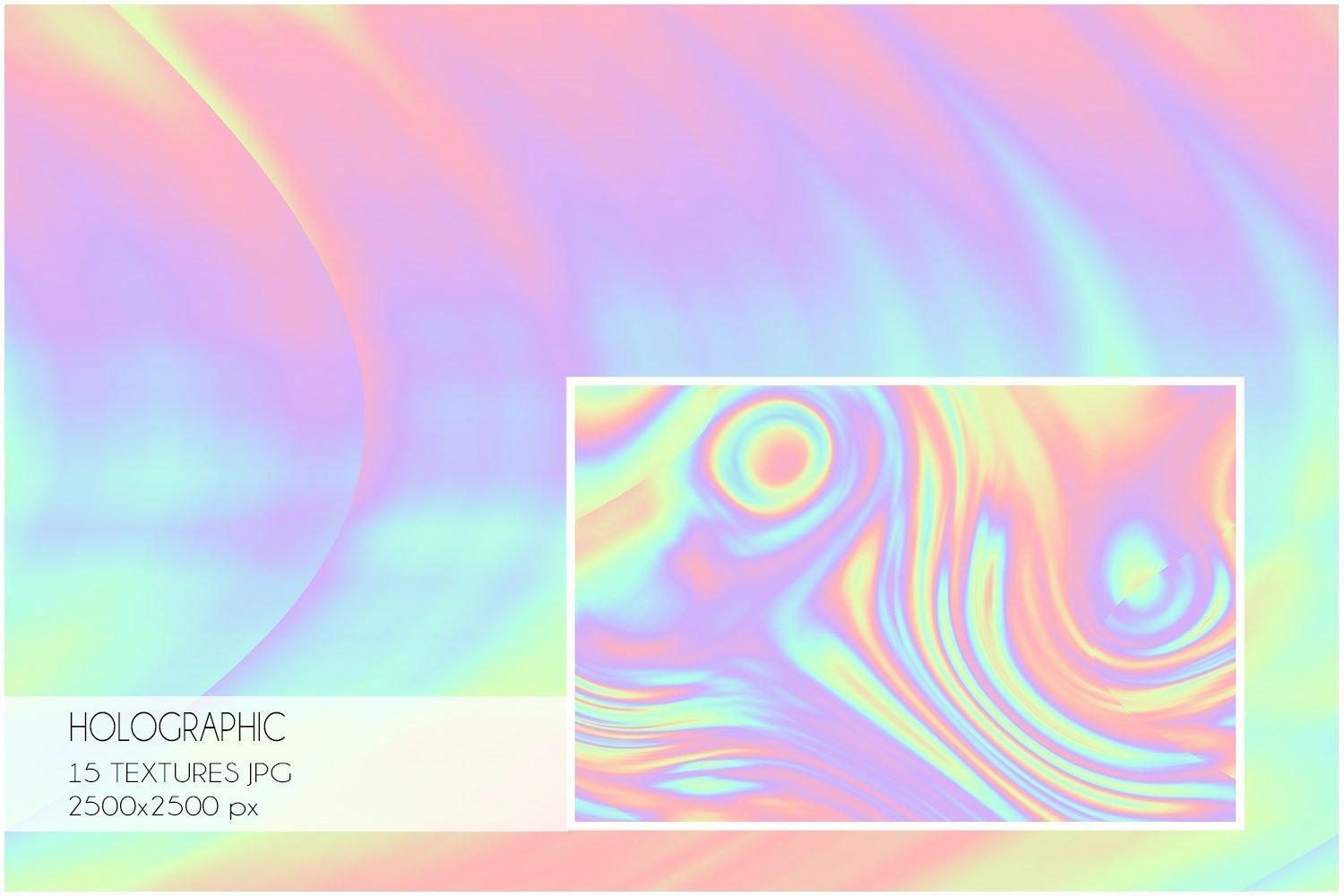 15 Holographic Textures Backgrounds JPG (694584) | Textures | Design ...