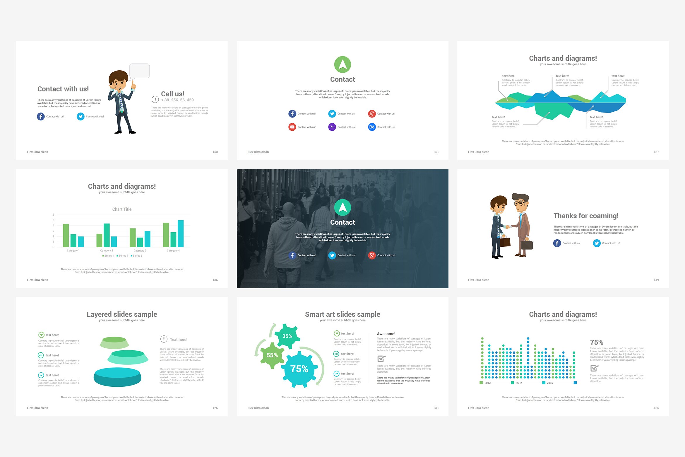 Flex Keynote Presentation Template (191777) | Keynote | Design Bundles