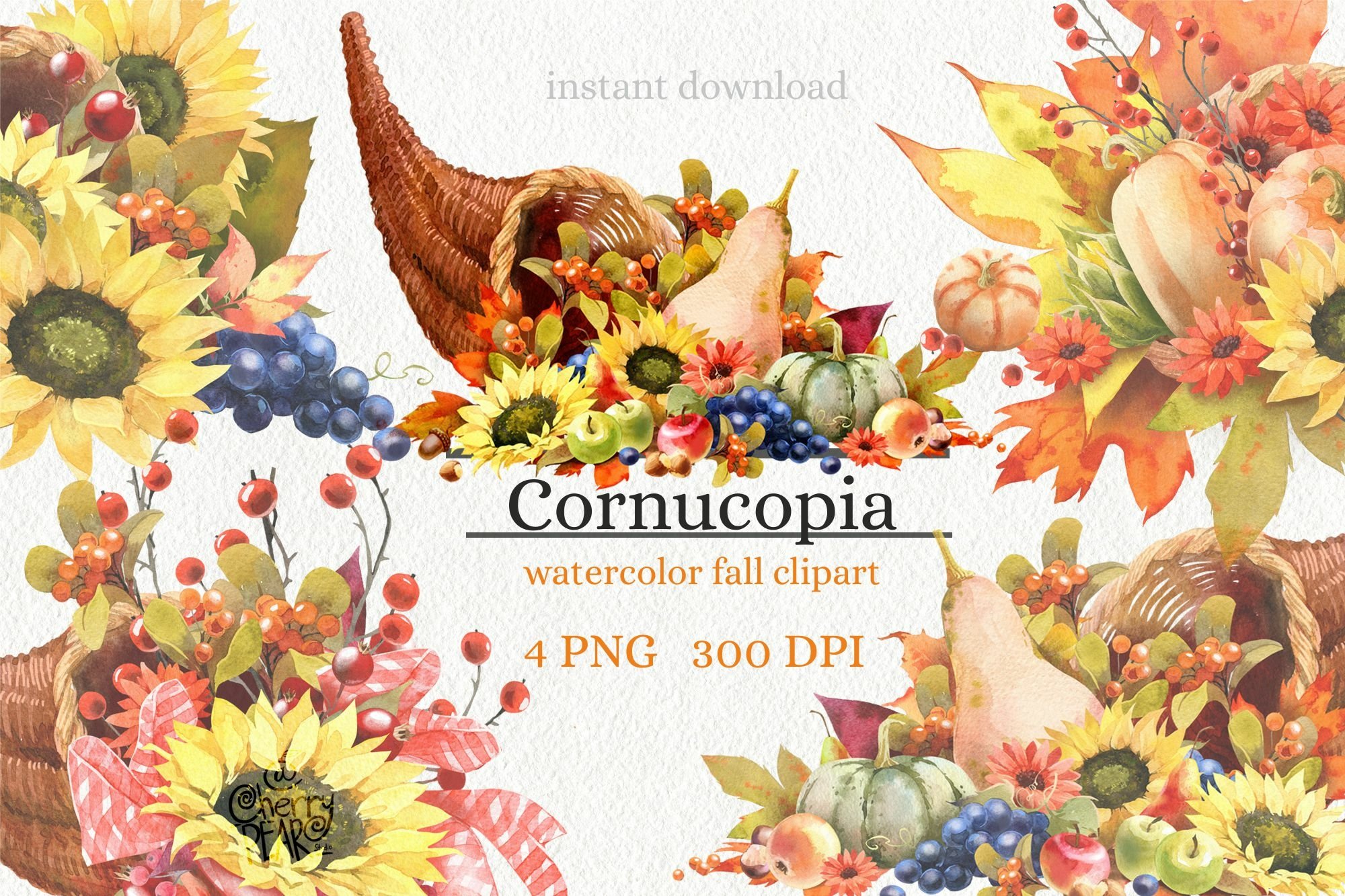 Cornucopia Clip Art