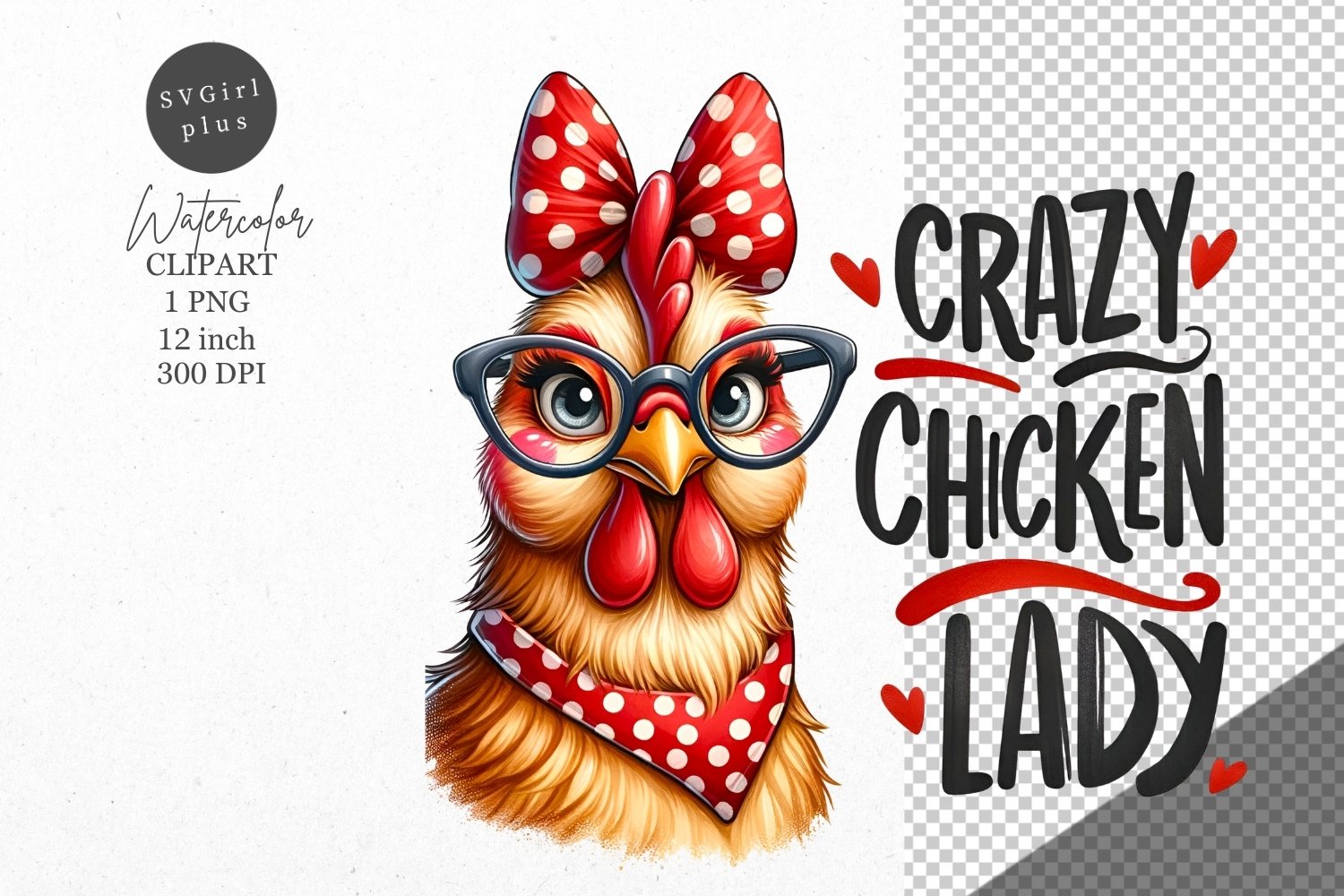 Crazy Lady Clipart