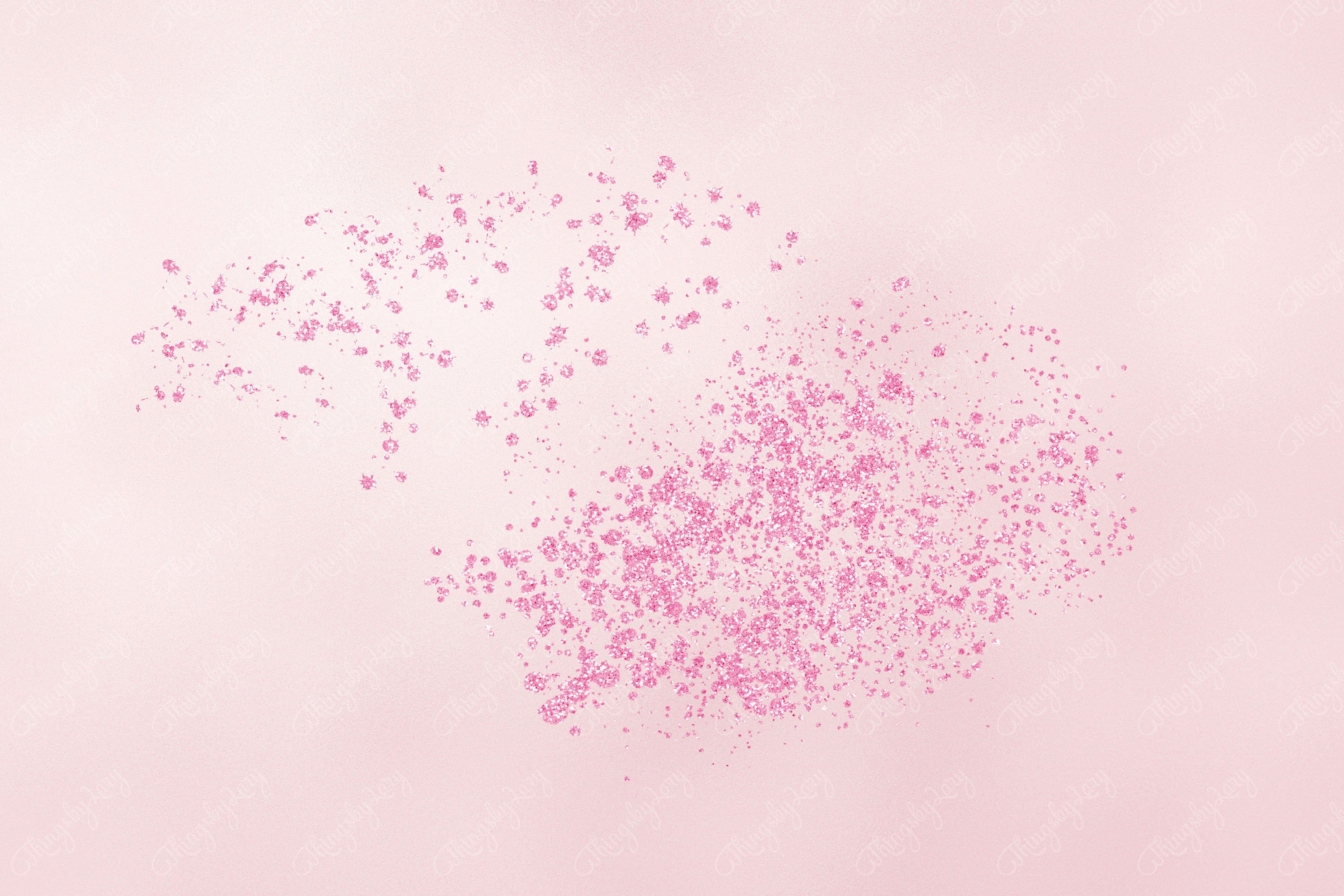 Transparent Glitter Overlay