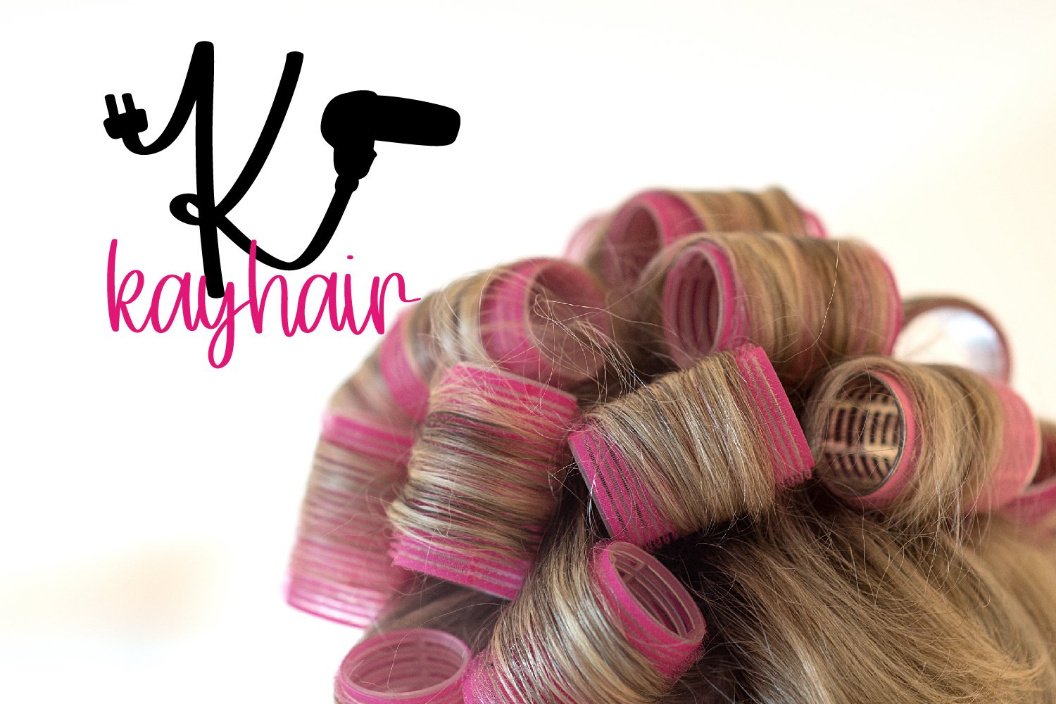 Hairdresser - Hair stylist - Monogram Font