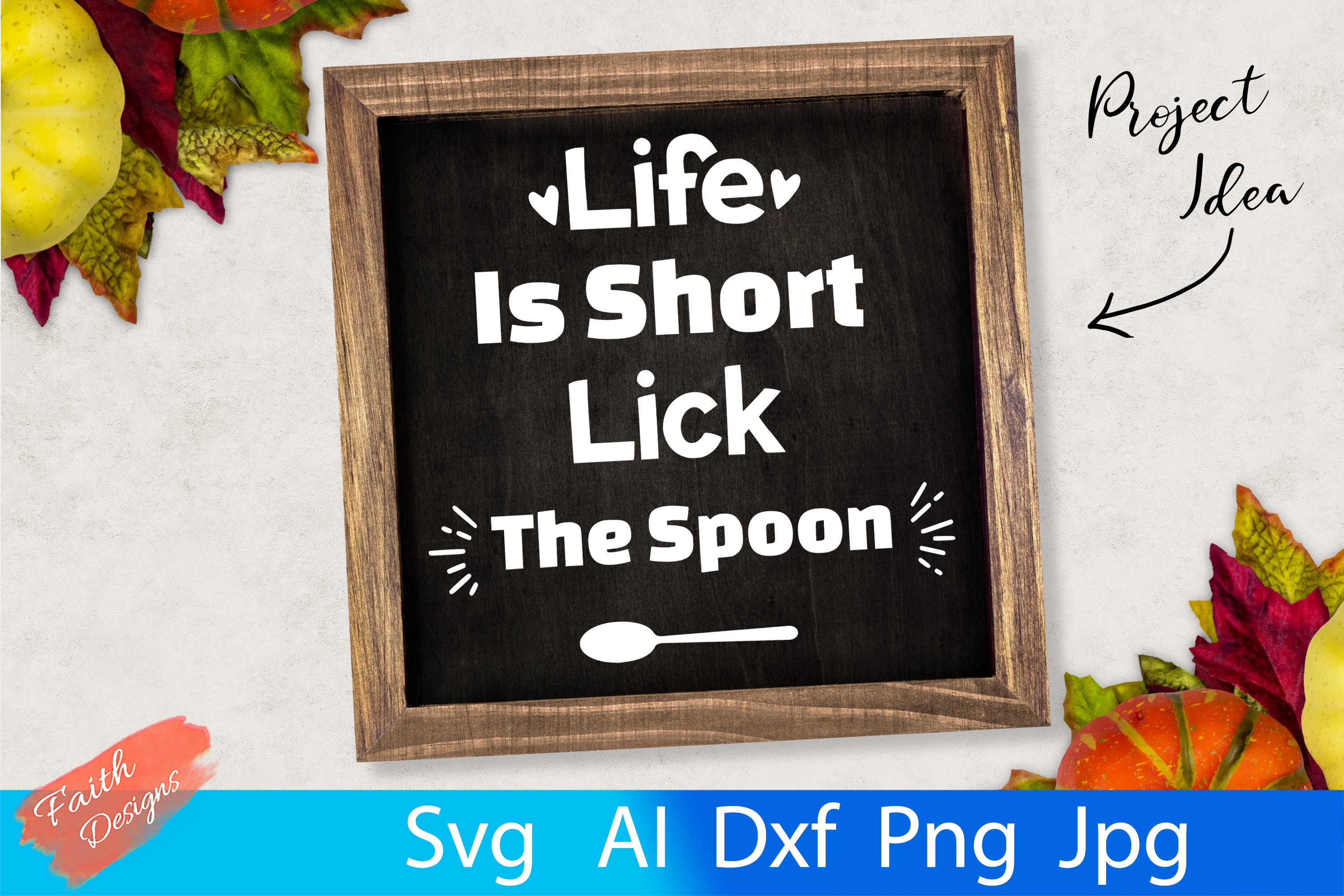 Quirky Kitchen Sign Bundle Cut Files (629890) | Cut Files | Design Bundles