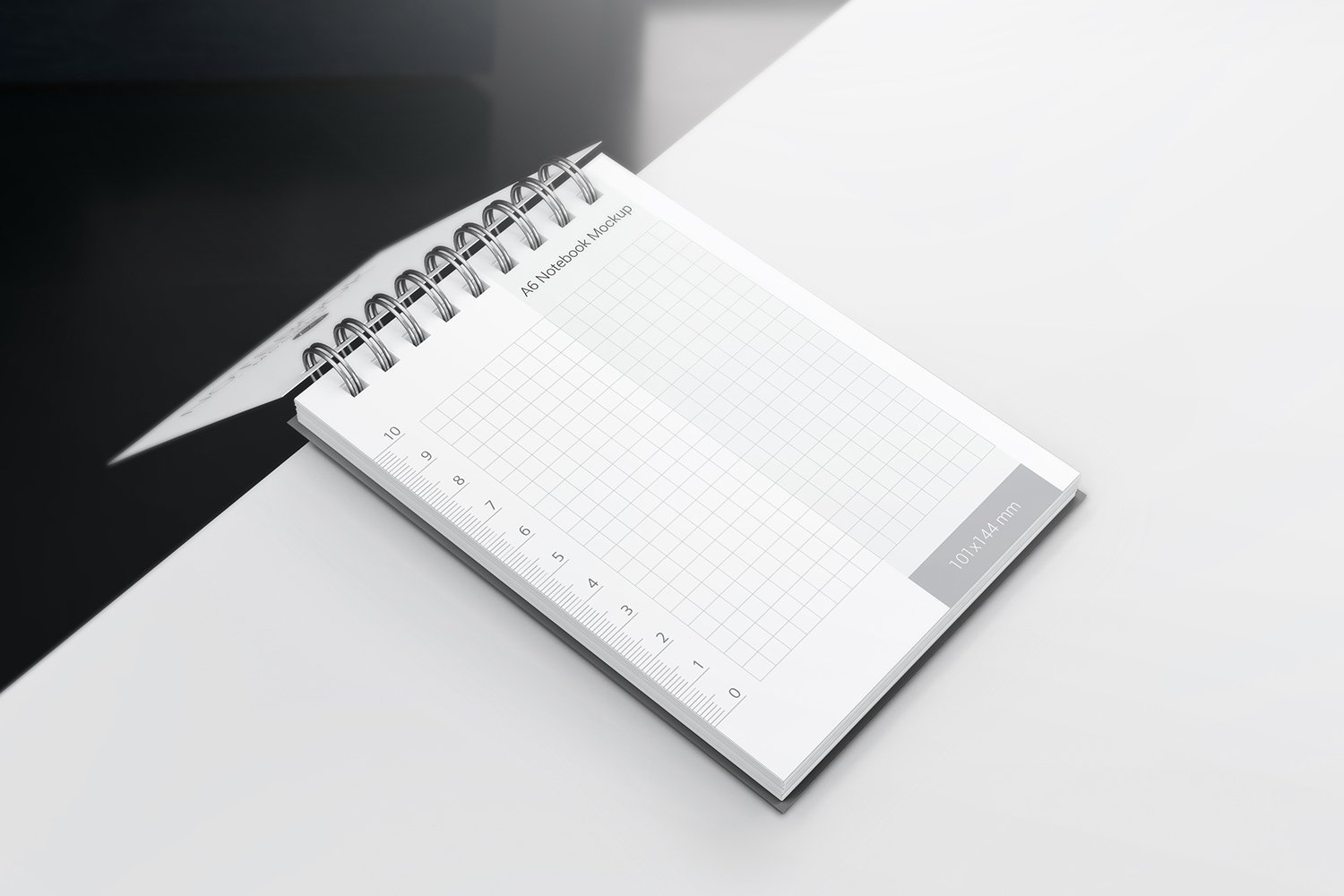 A6 Spiral Notebook Mockups (101464) | Products | Design Bundles