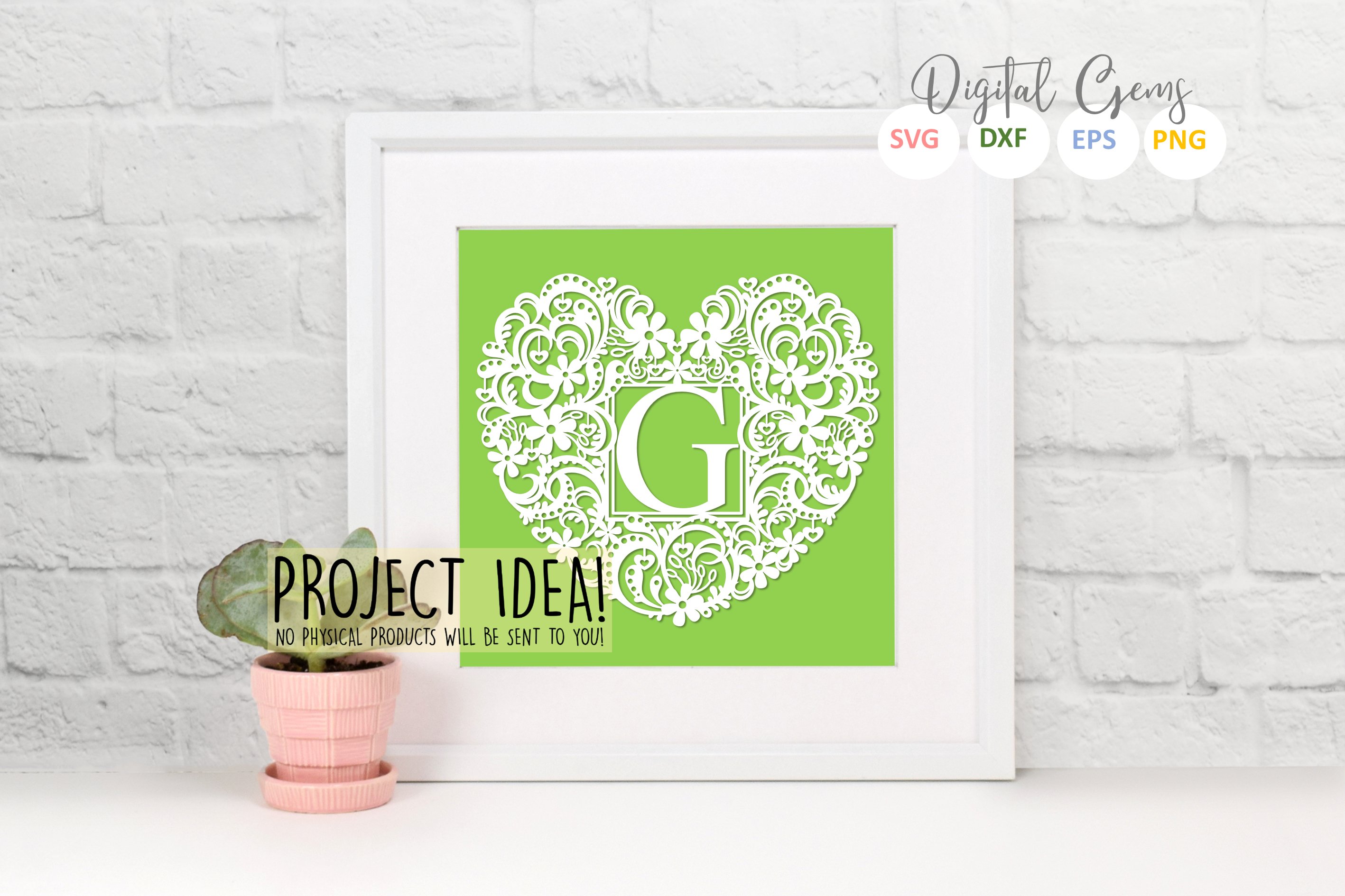 Letter G paper cut design. SVG / DXF / EPS / PNG files (228806) | SVGs ...