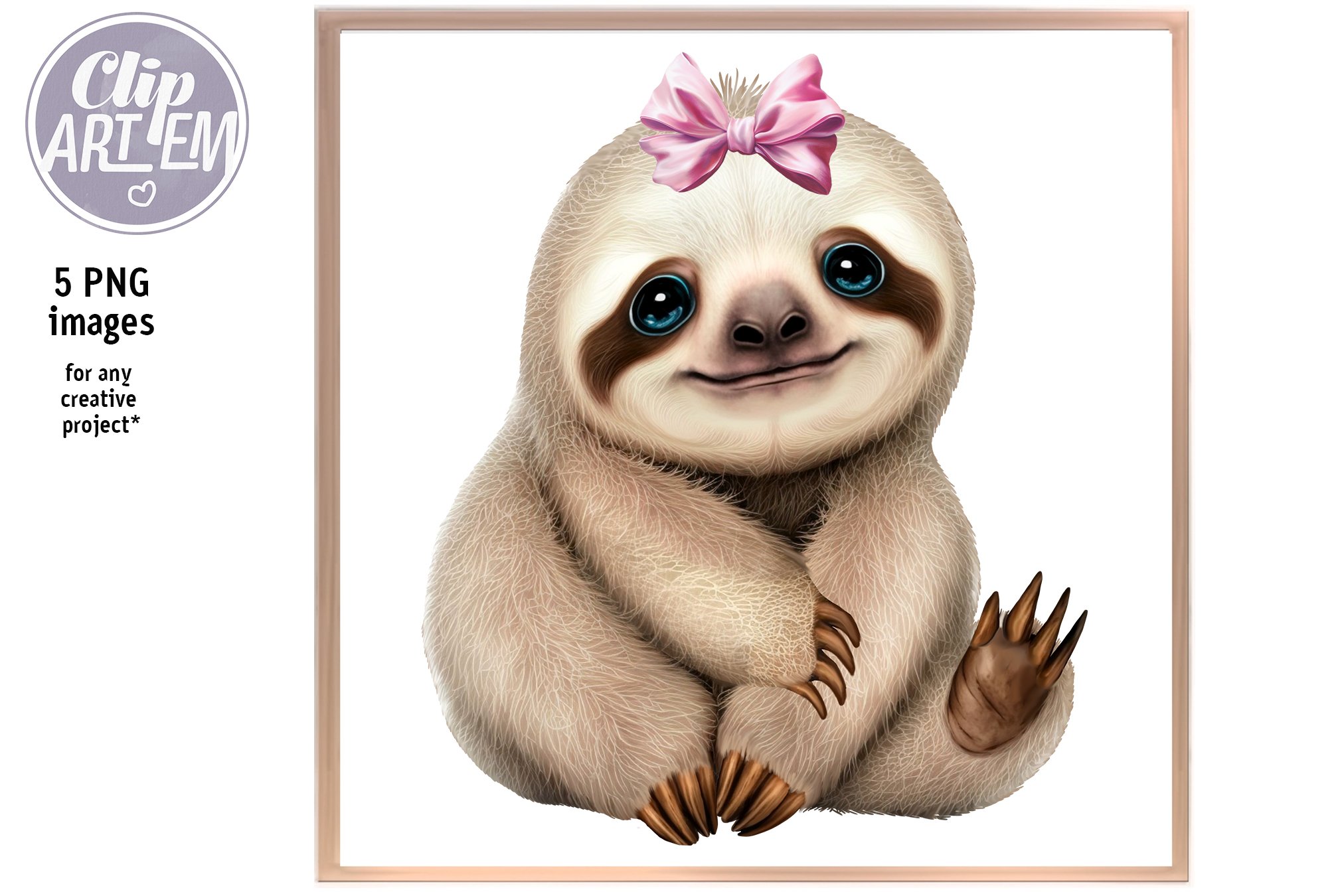 Baby Sloth Drawing