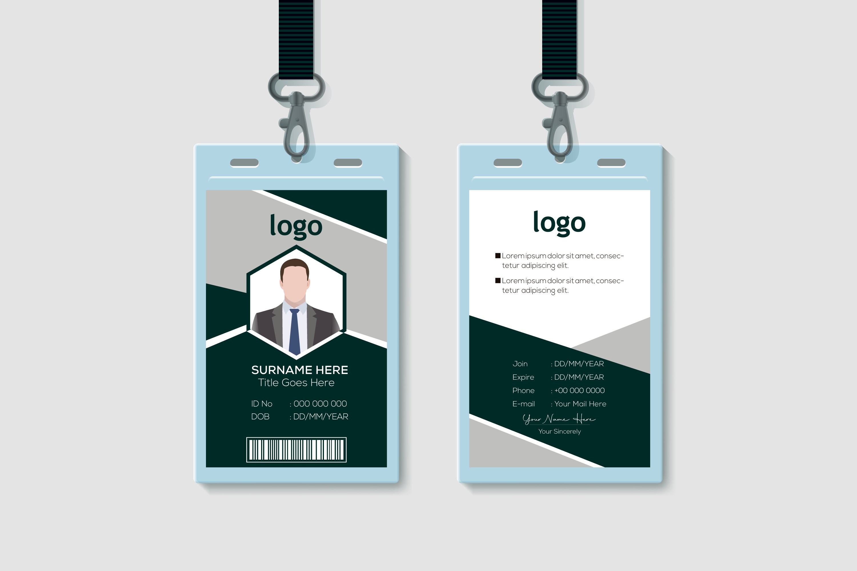 Id Card Logo Design