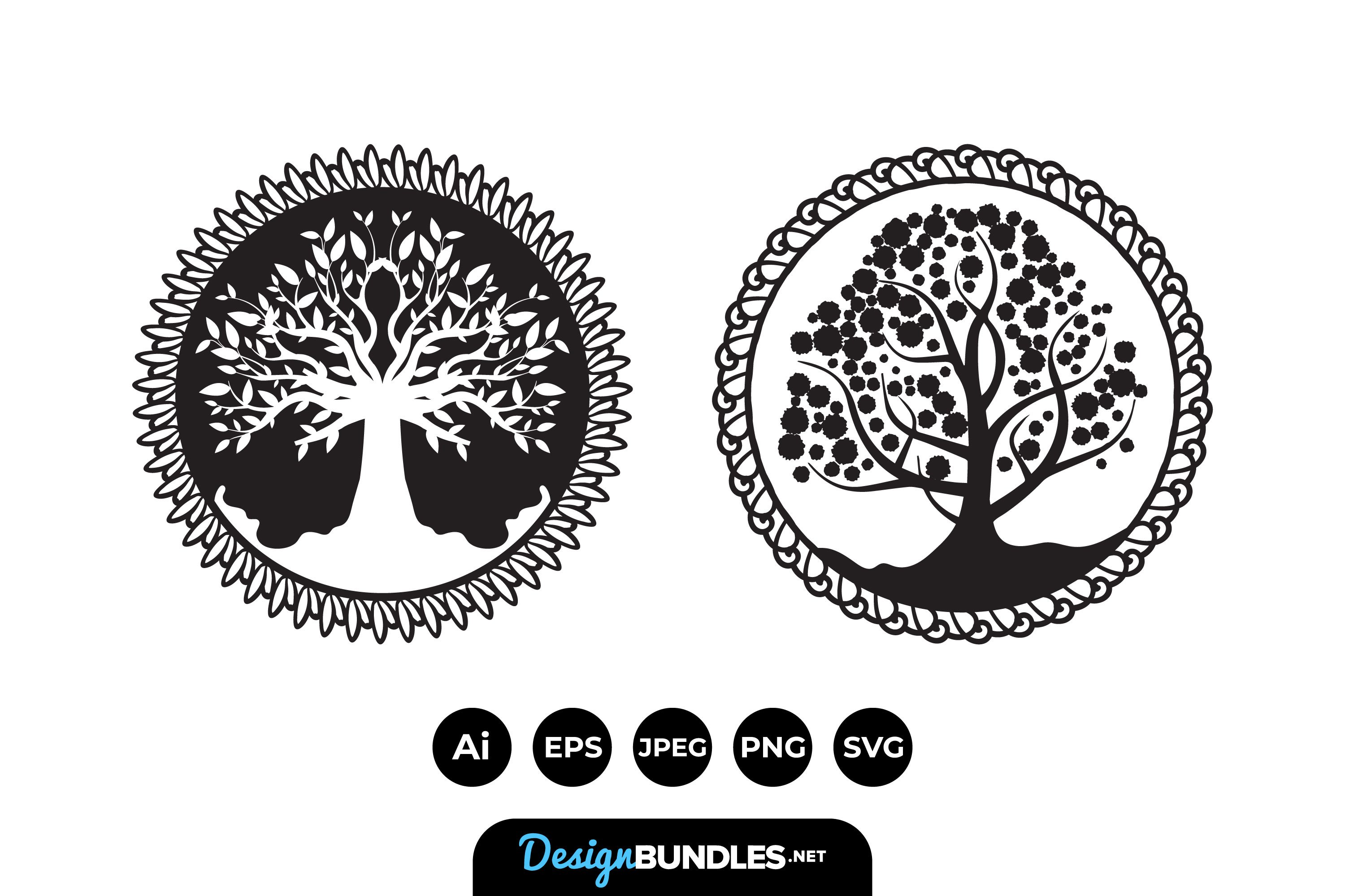 Tree of Life Silhouettes