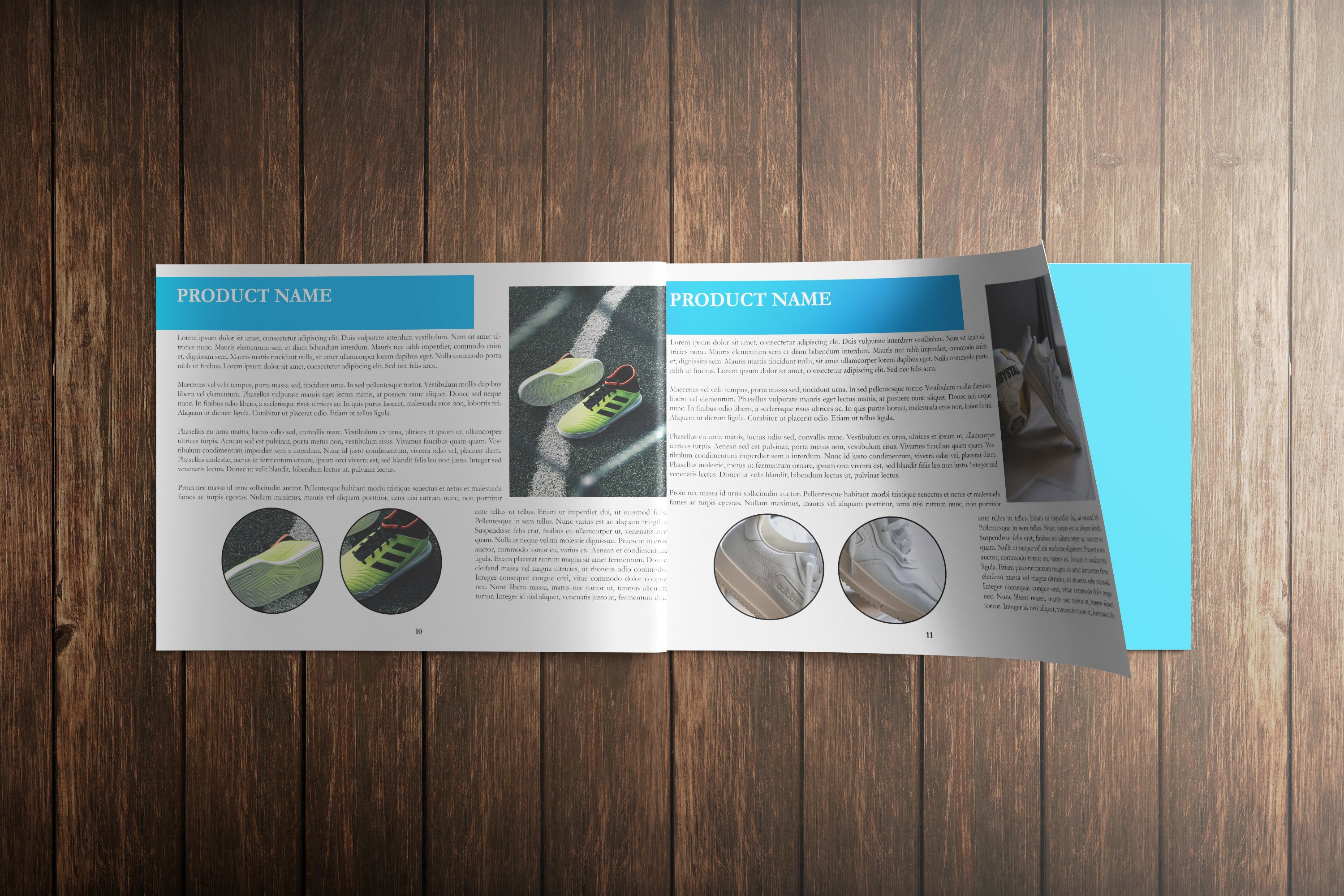 Clean and Elegant - A4 Landscape Brochure Template (251404) | Brochures ...