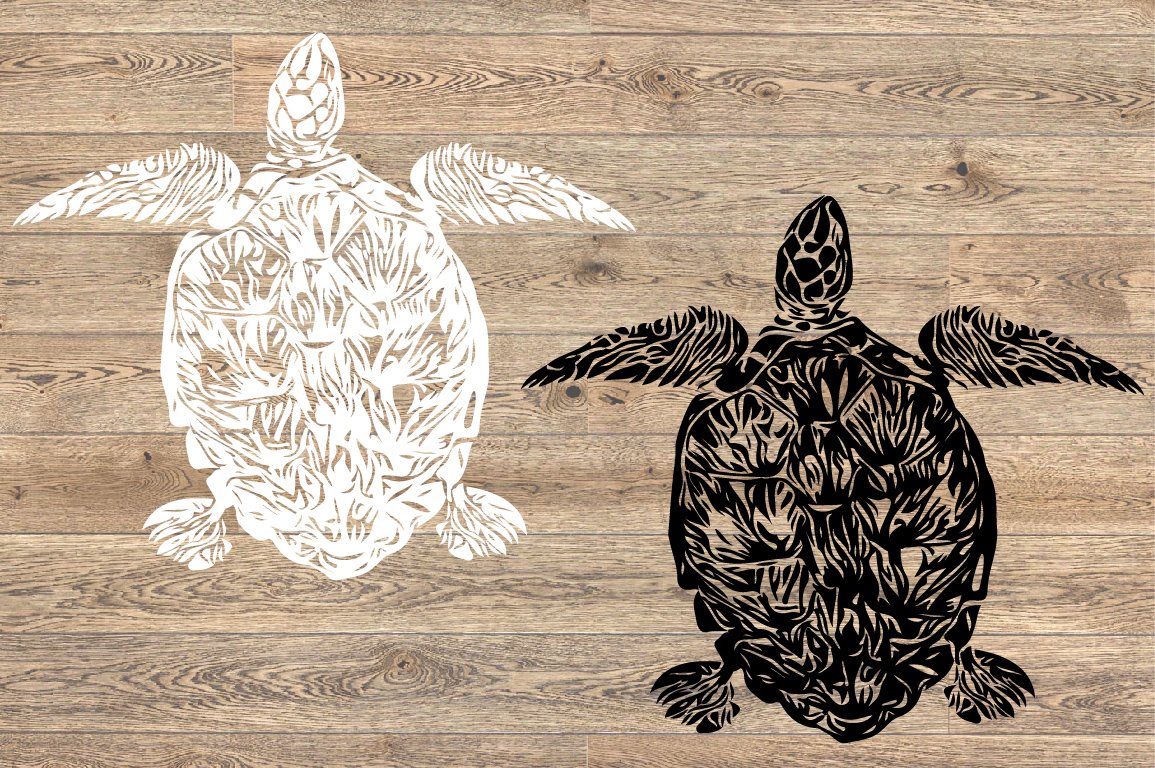 Turtle SVG COWABUNGA Dude Wildlife boho Ninja 1250s (211738) | SVGs ...