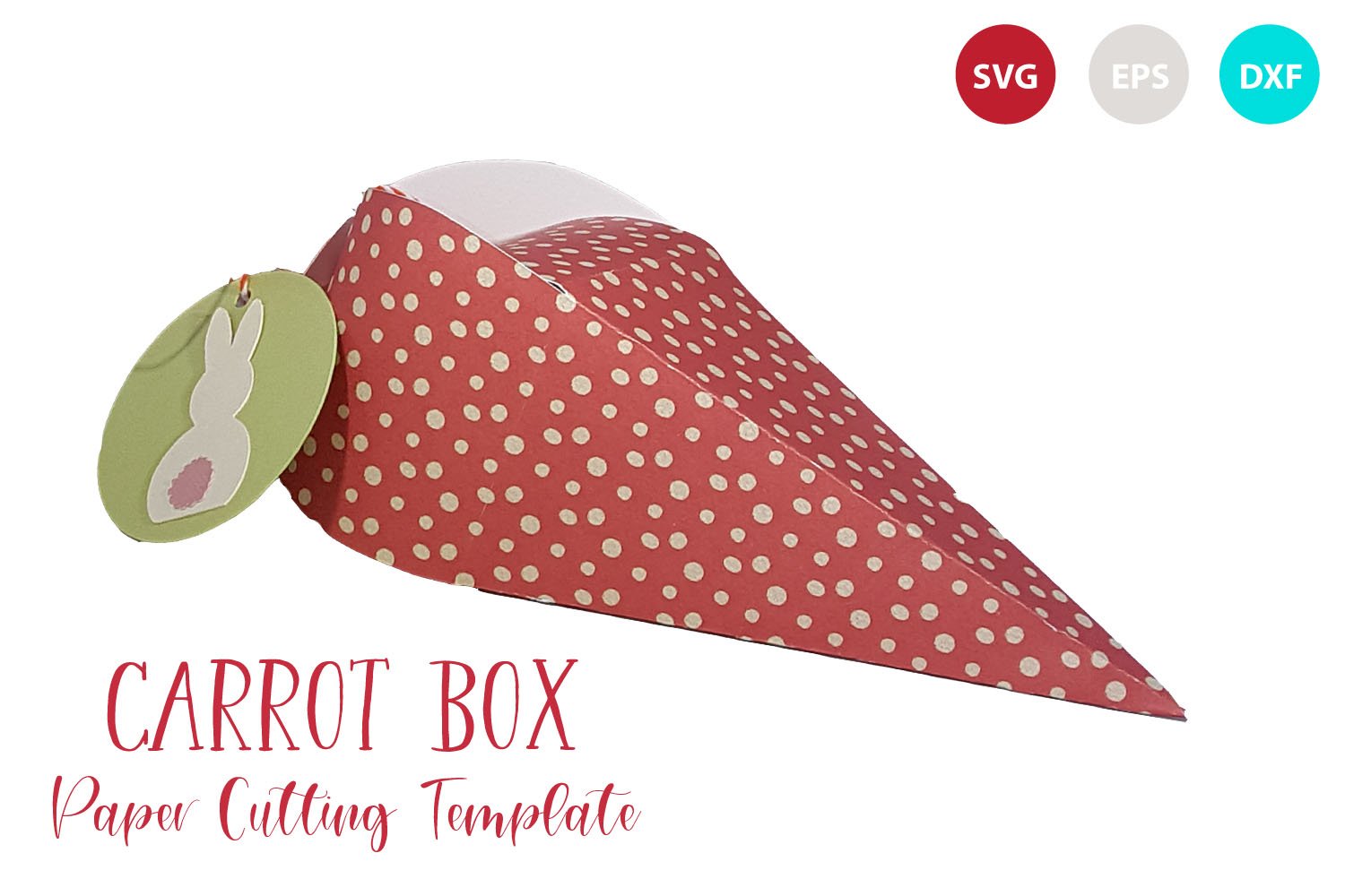 Carrot Box Template