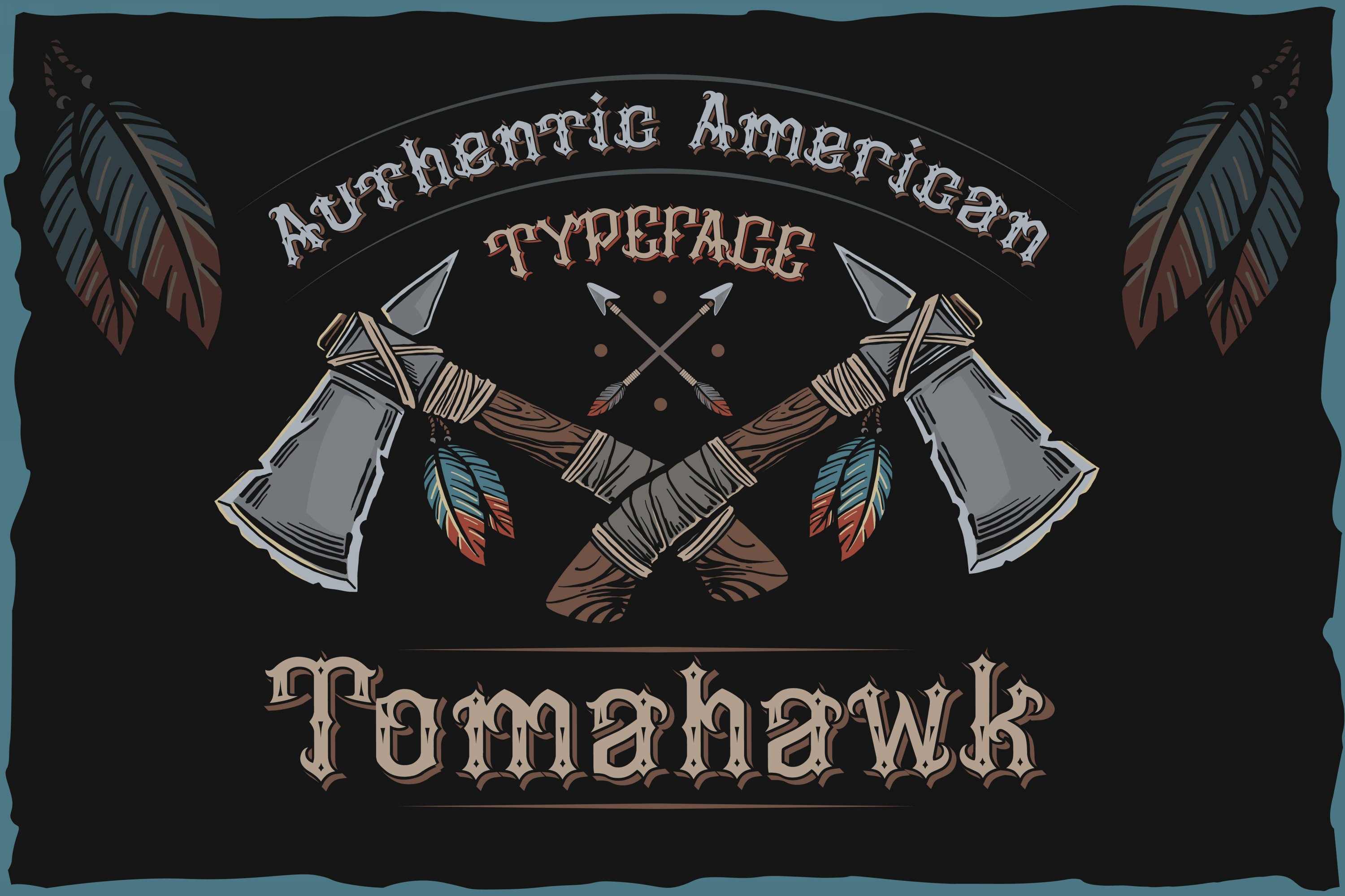 Native American Indian Font