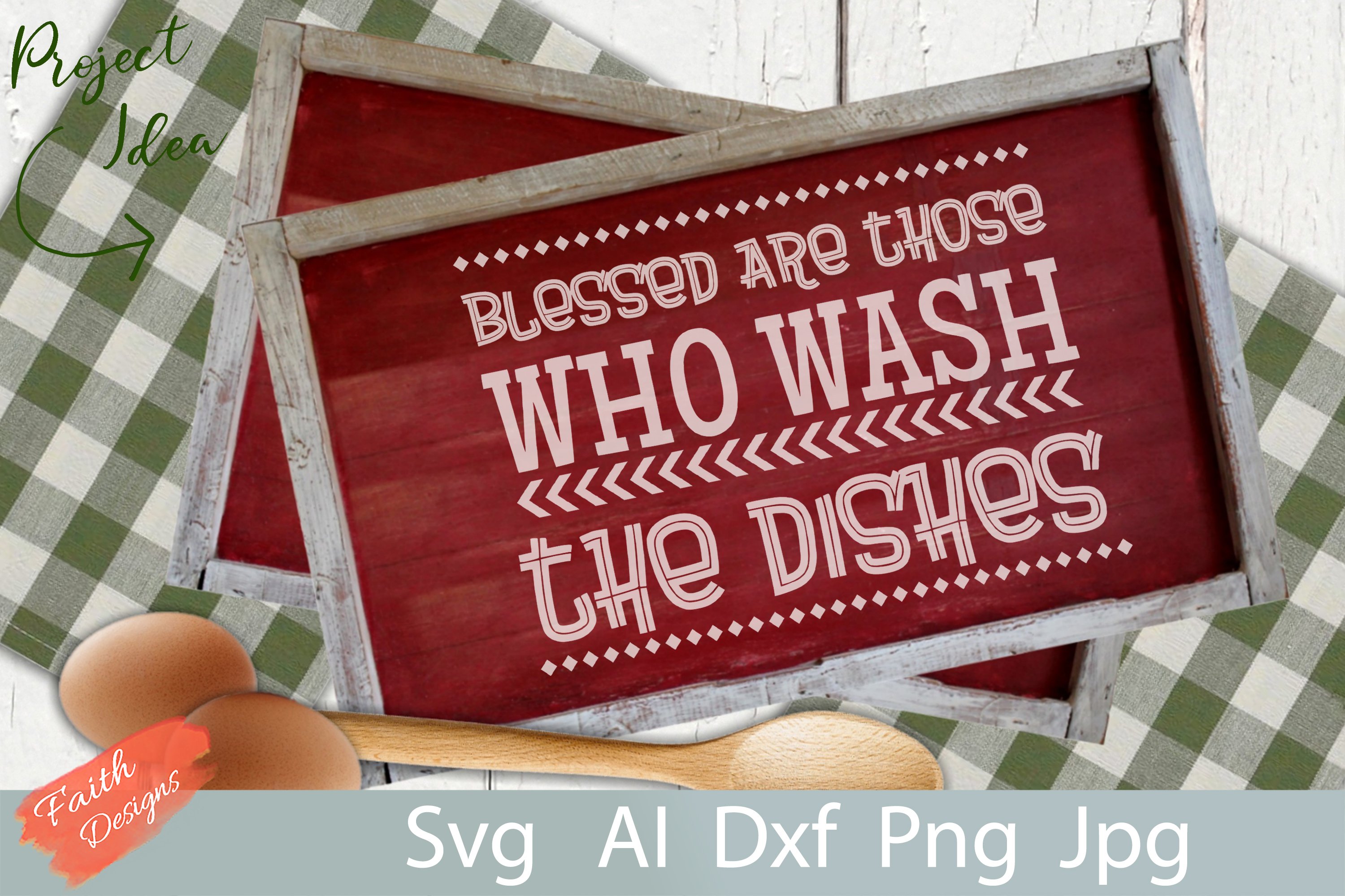 Quirky Kitchen Sign Bundle Cut Files (629890) | Cut Files | Design Bundles